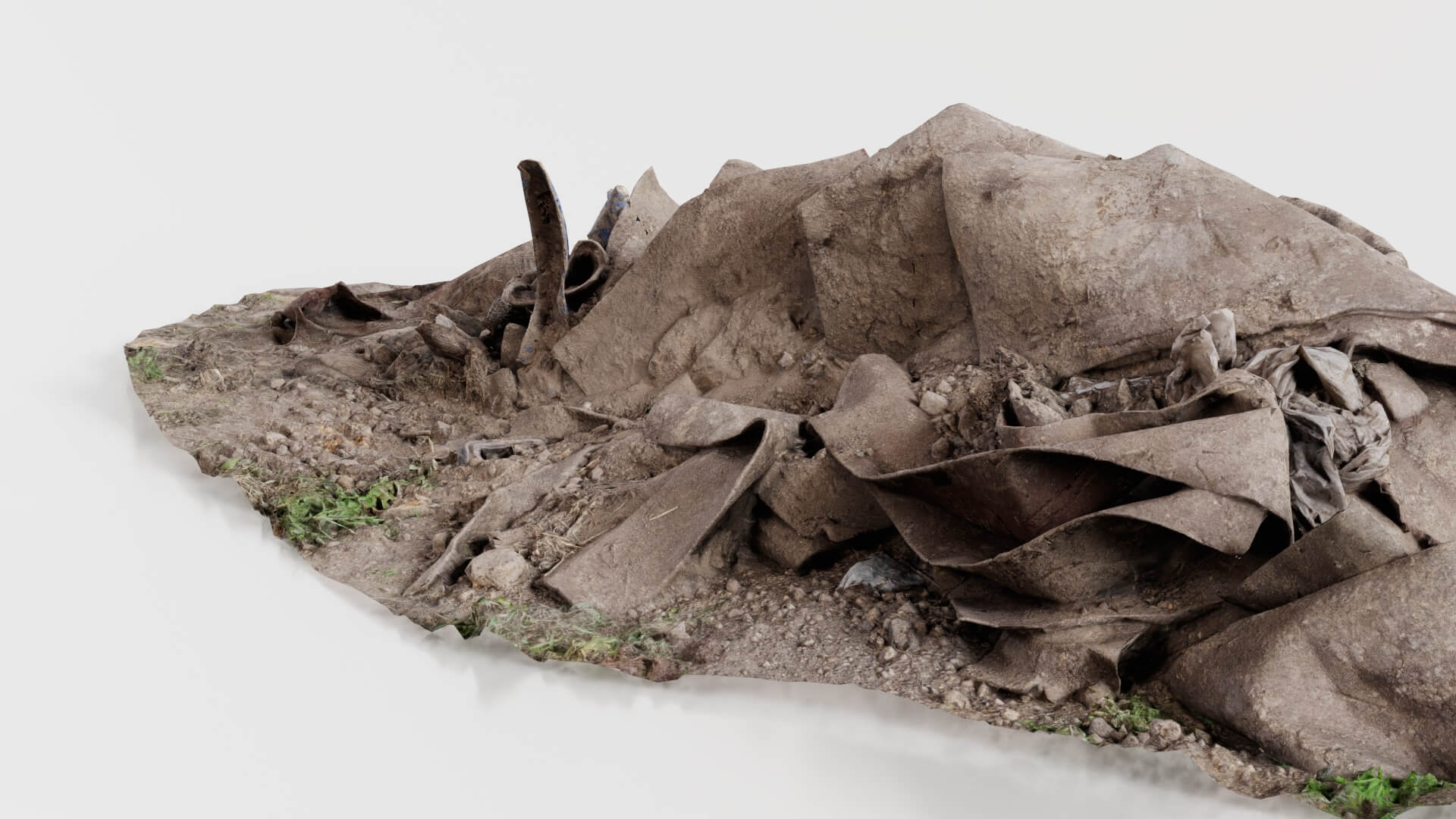 Rubble 02 - 3D Model by Polygonal Miniatures