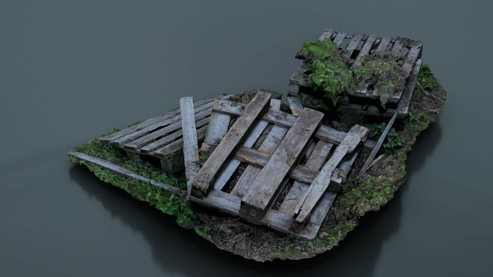Rubble 03 - 3D Model by Polygonal Miniatures