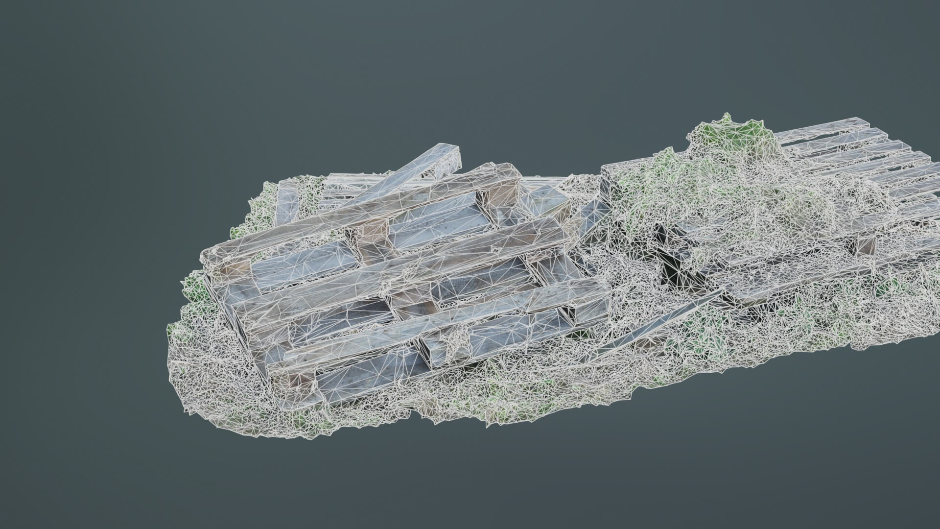 Rubble 03 - 3D Model by Polygonal Miniatures