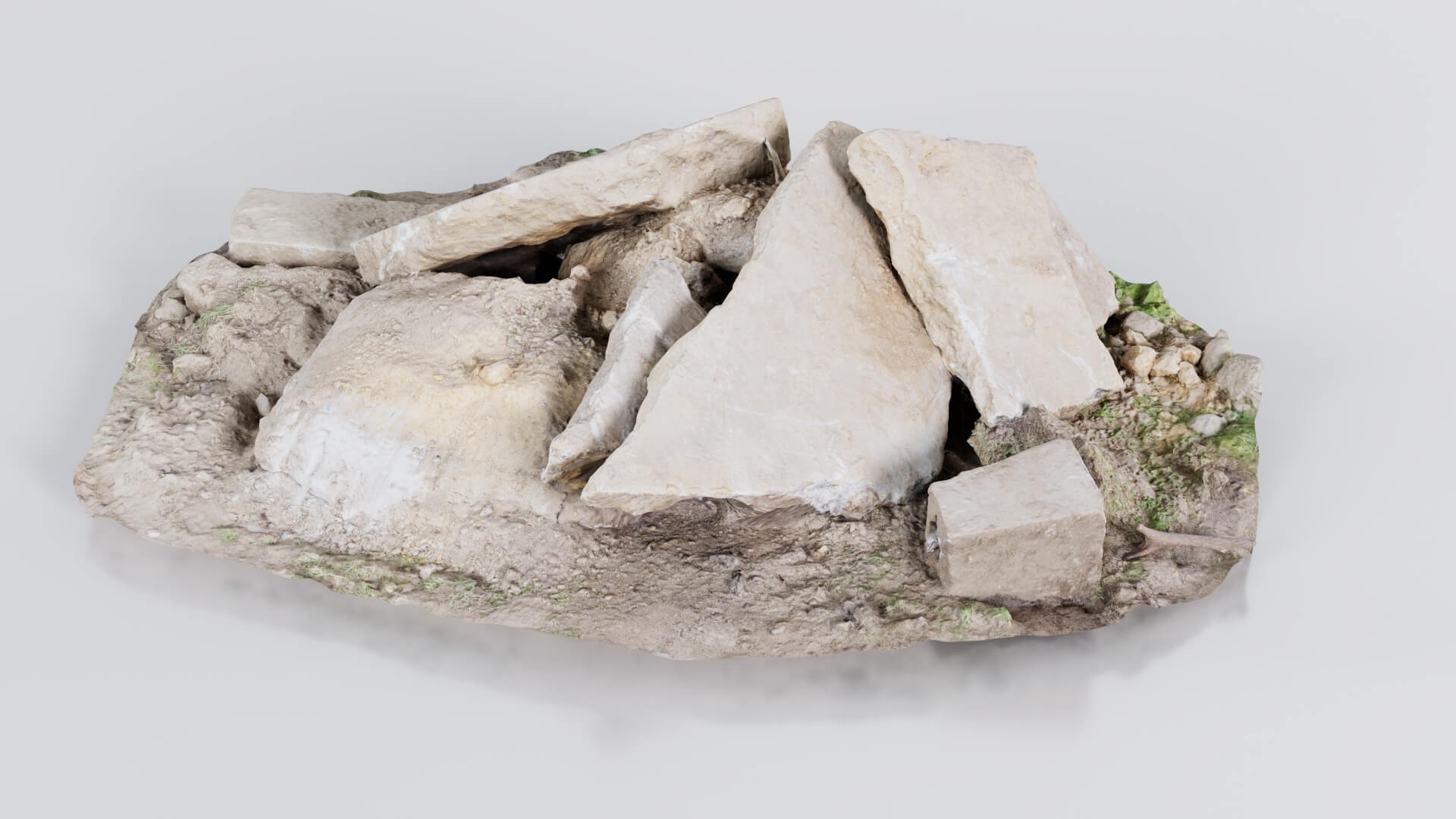Rubble 06 - 3D Model by Polygonal Miniatures