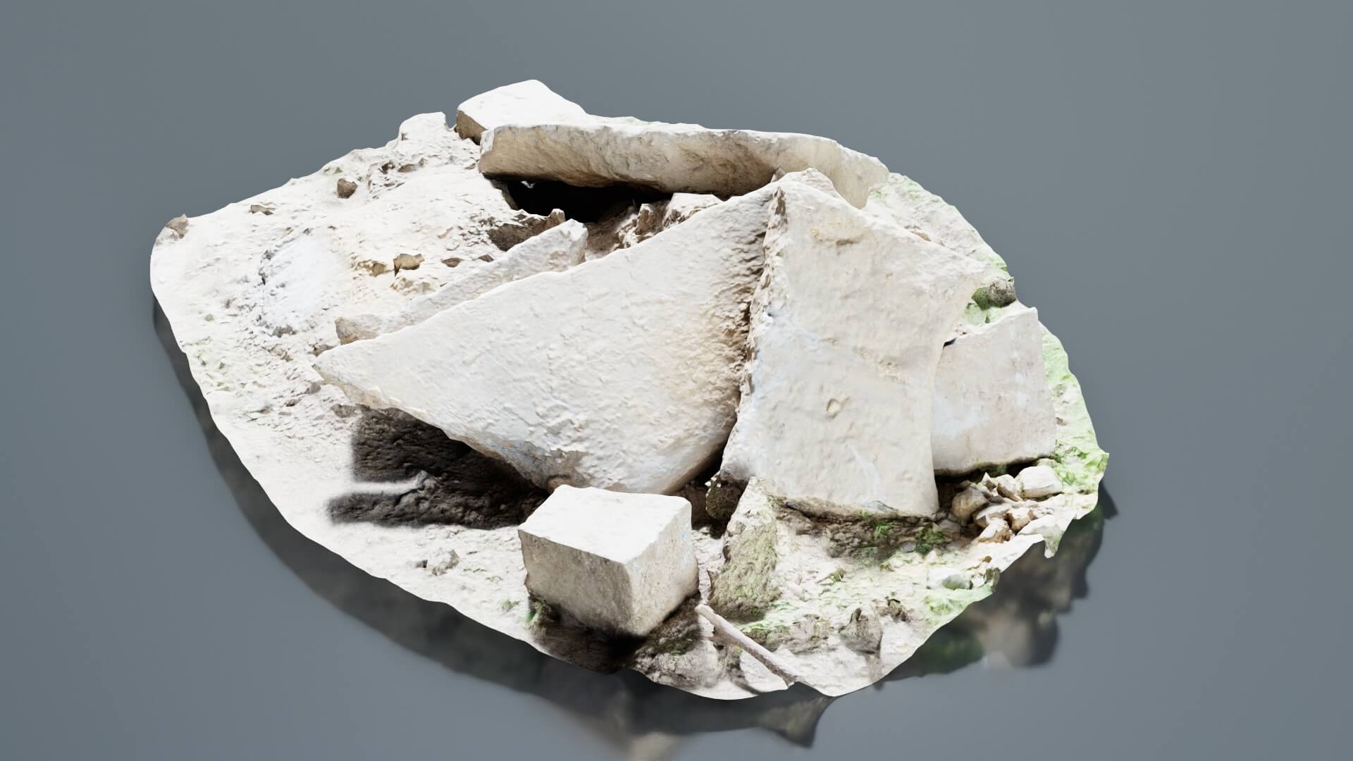 Rubble 06 - 3D Model by Polygonal Miniatures