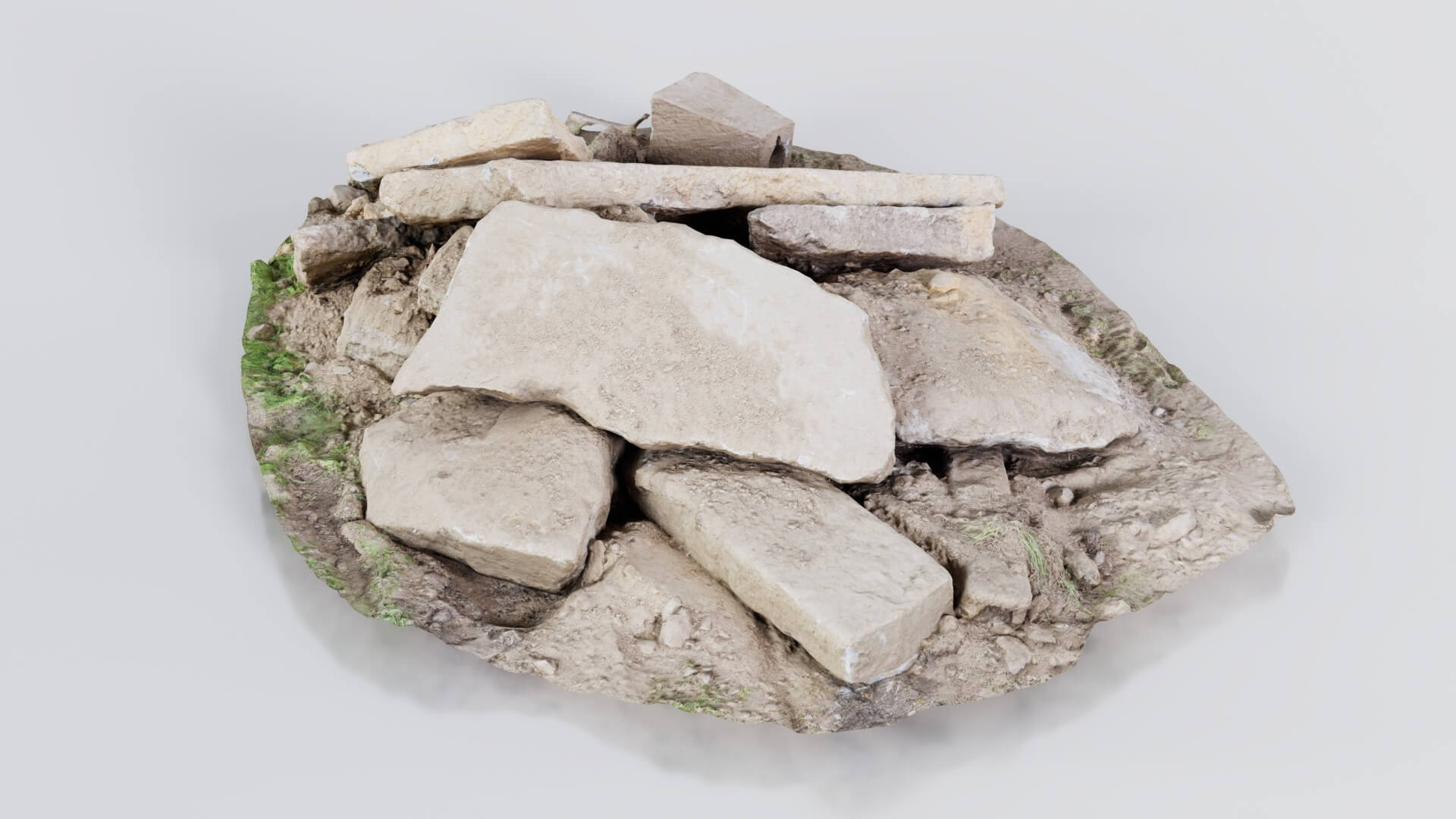 Rubble 06 - 3D Model by Polygonal Miniatures