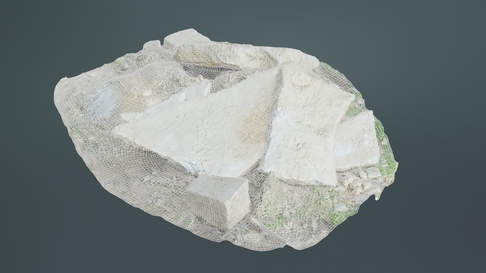 Rubble 06 - 3D Model by Polygonal Miniatures
