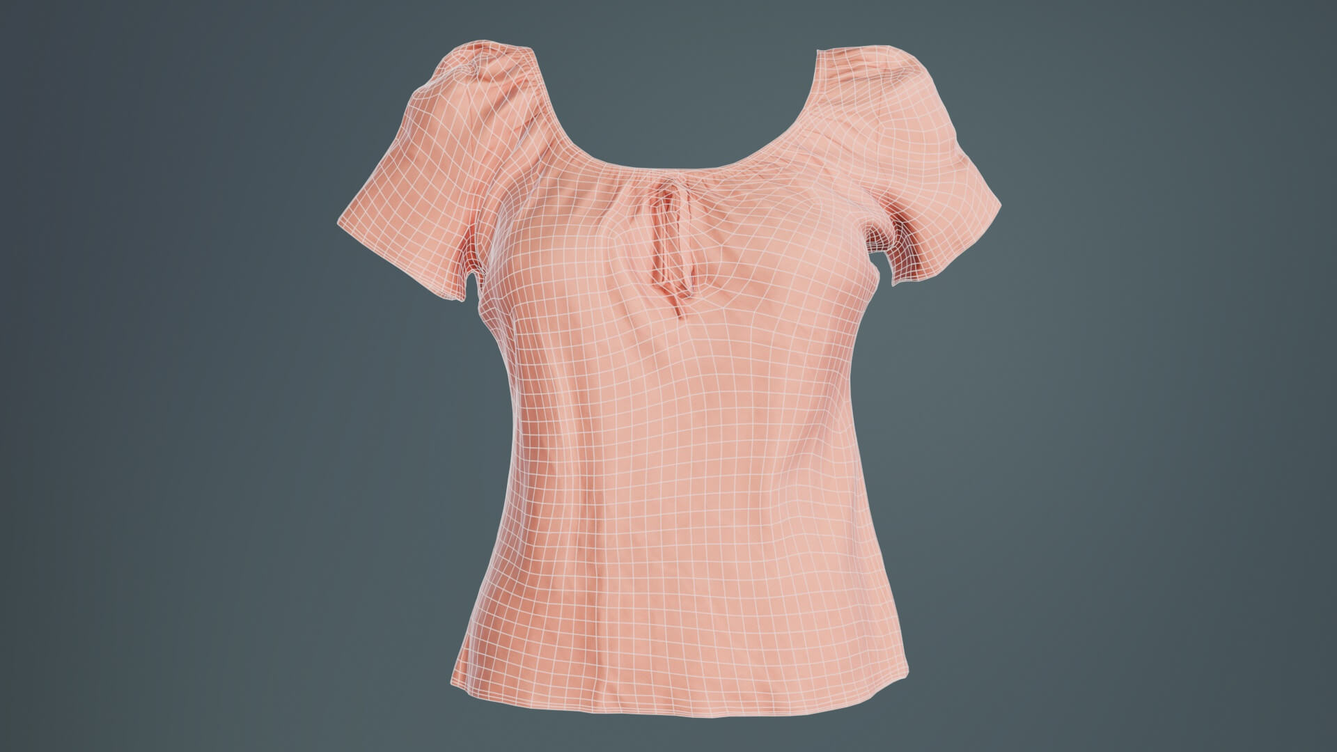 Salmon Top - 3D Model by Polygonal Miniatures