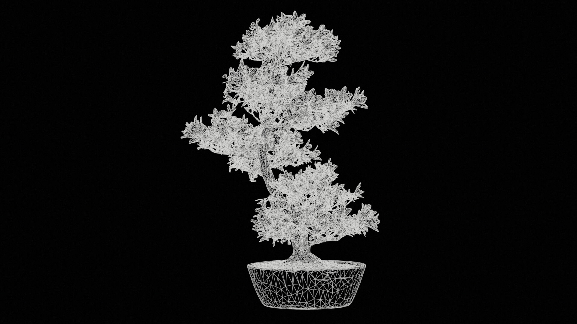 Satsuki Azalea Large Cluster Red Rhododendron Indicum Bonsai Tree - 3D ...