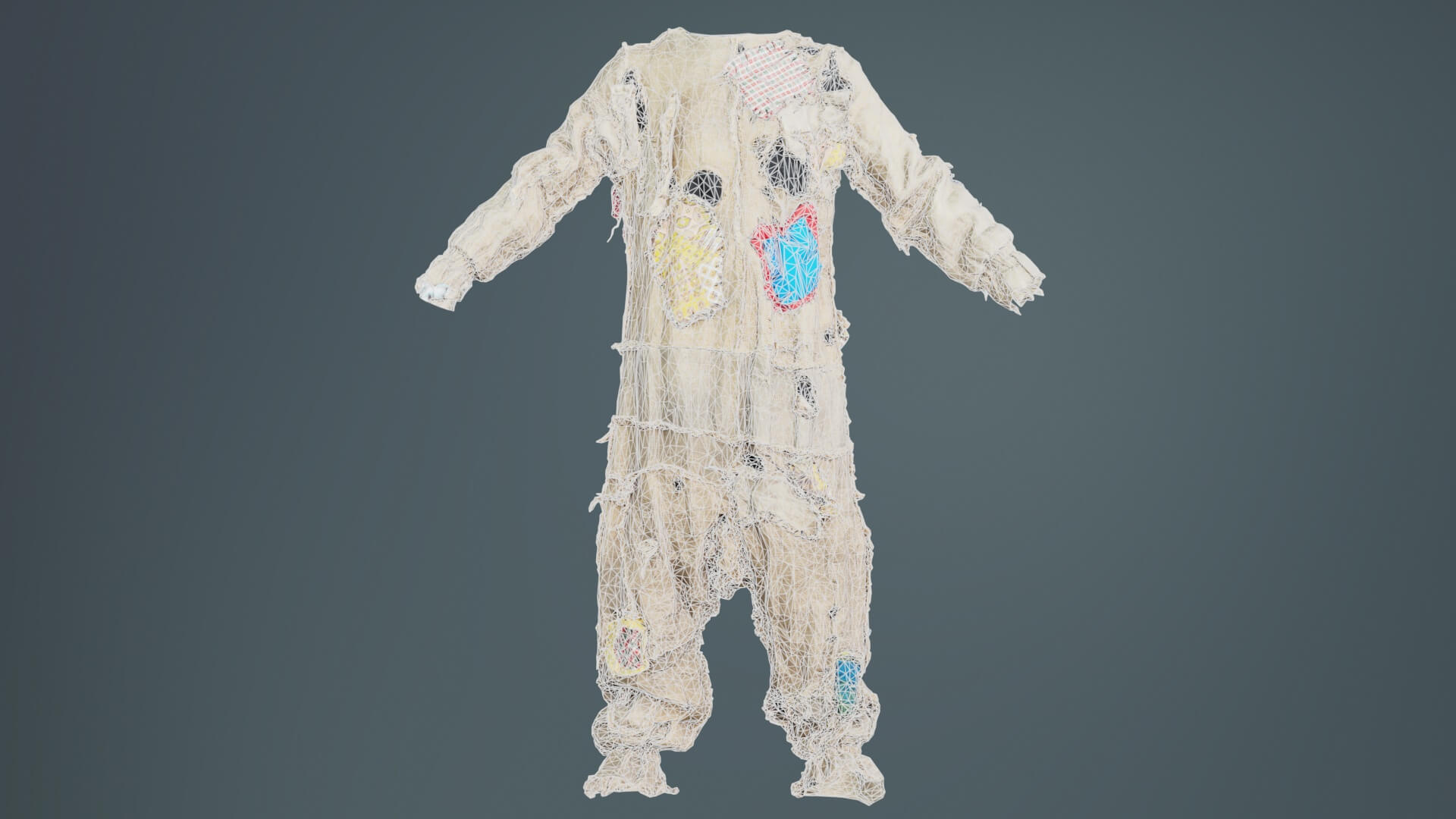 Scarecrow Suit - 3D Model by Polygonal Miniatures