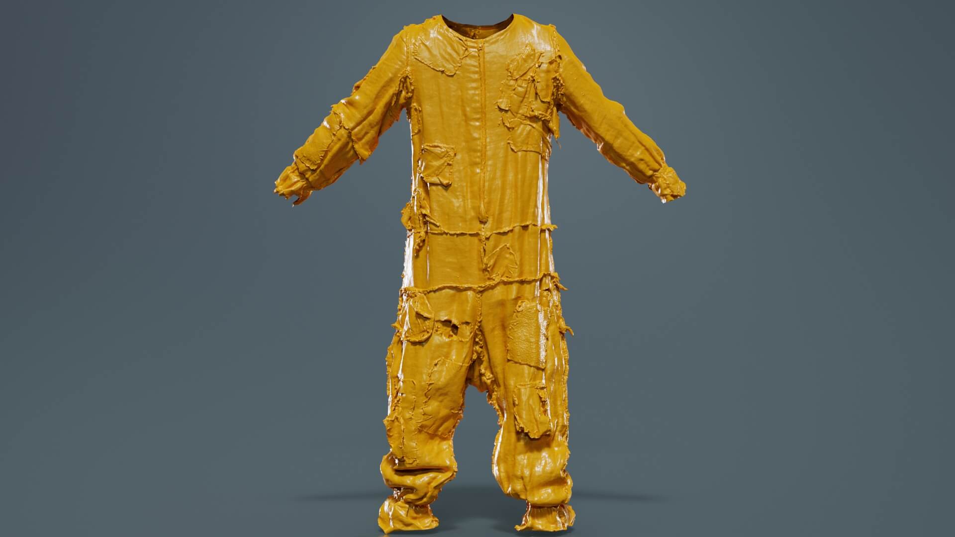 Scarecrow Suit - 3D Model by Polygonal Miniatures