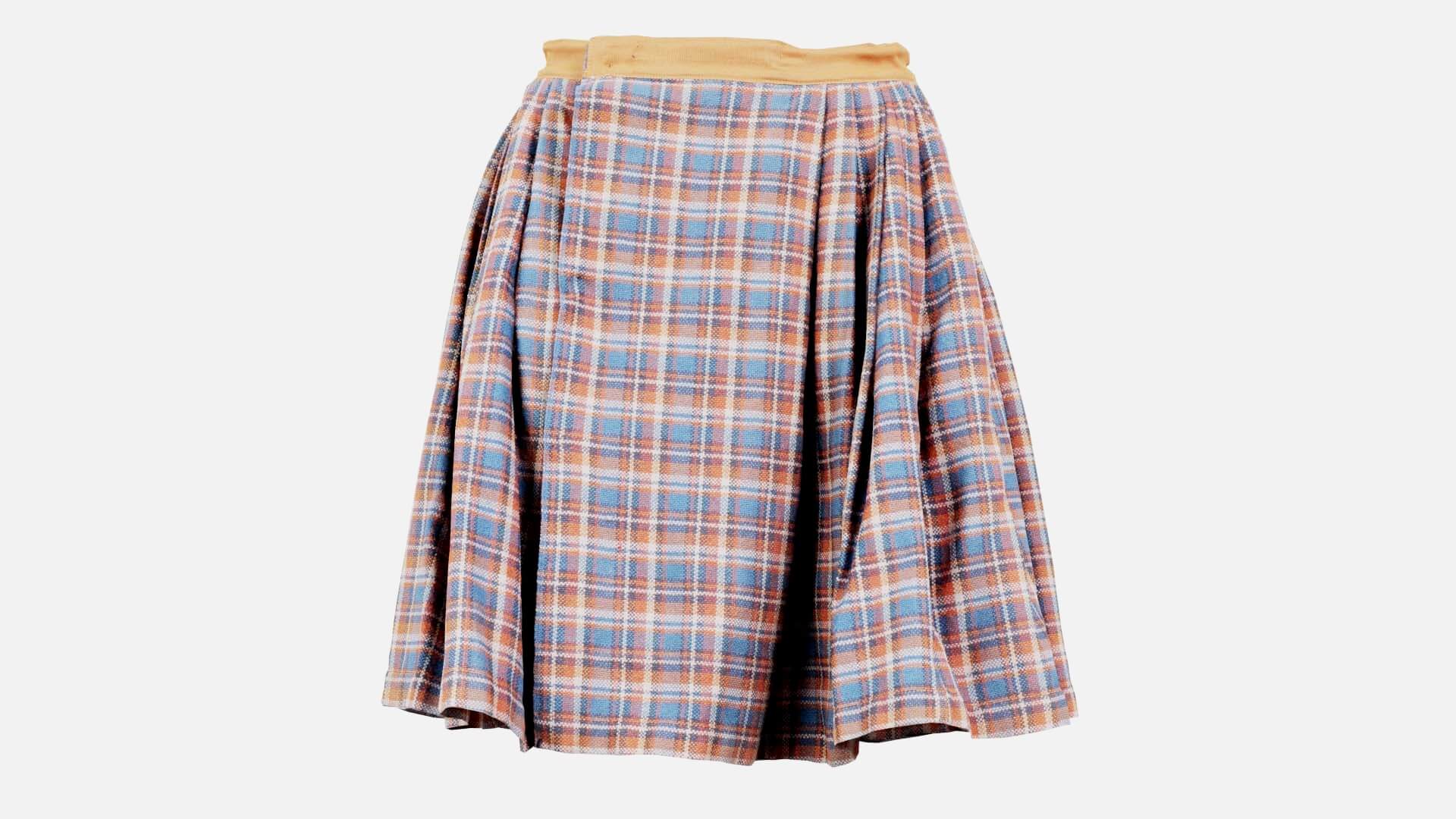 Scottish Kilt A - 3D Model by Polygonal Miniatures