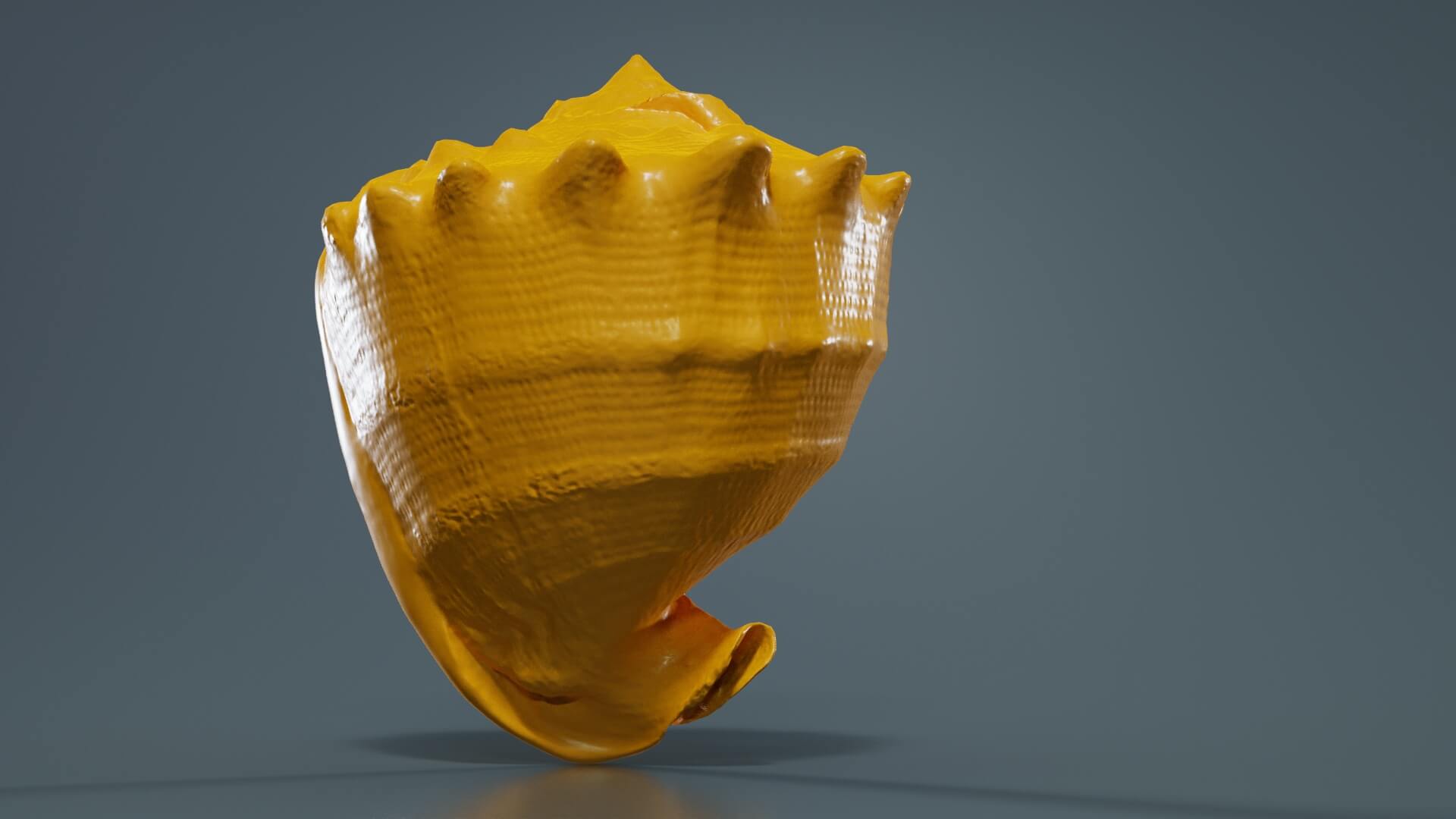 Shell Brown - 3D Model by Polygonal Miniatures
