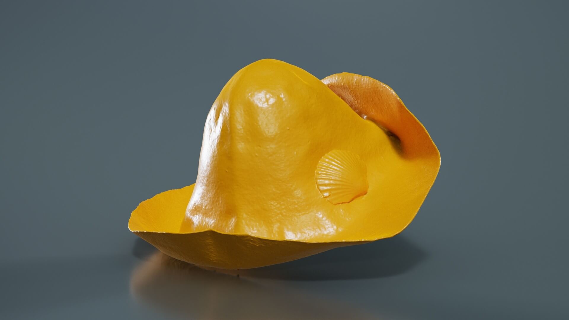 Shell Hat - 3D Model by Polygonal Miniatures