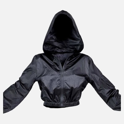Shiny Hoodie Jacket - 3D Model by Polygonal Miniatures