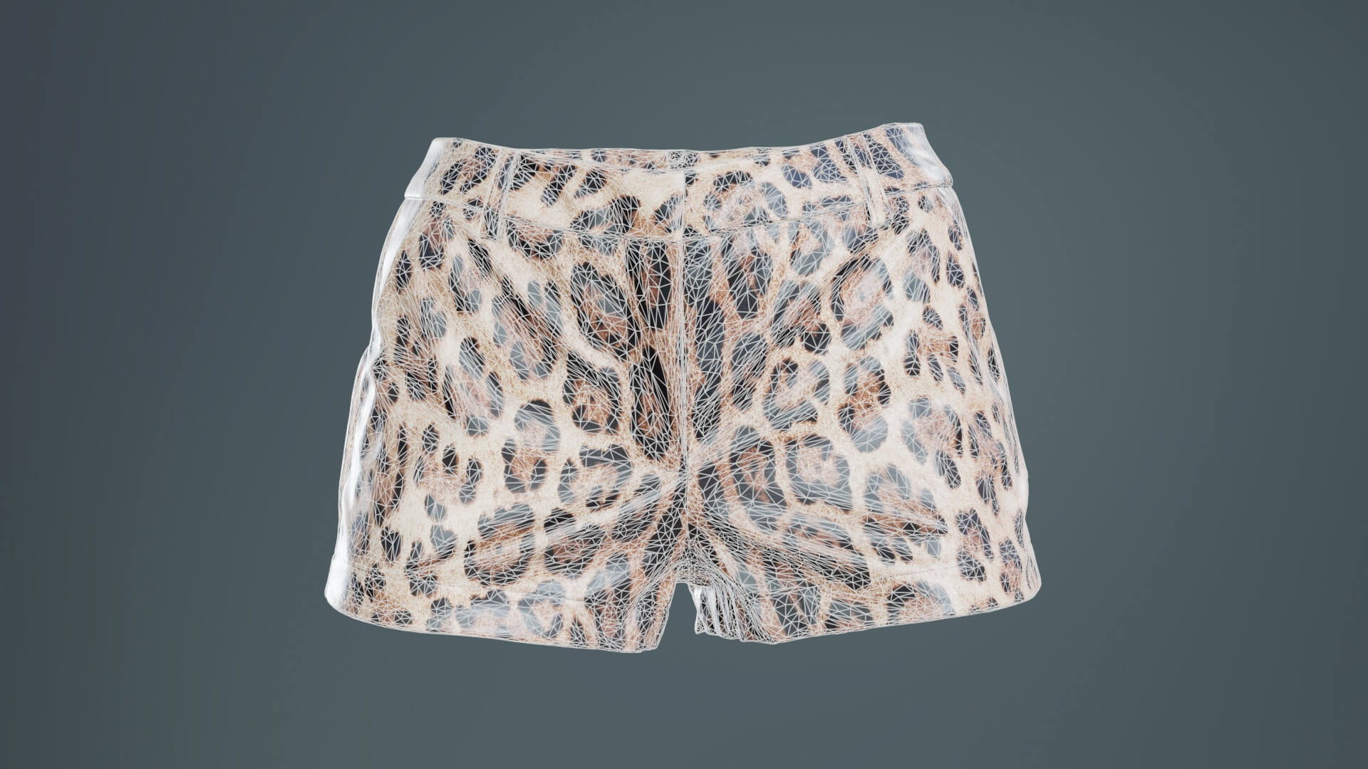 Shiny Hotpants Tiger - 3D Model by Polygonal Miniatures