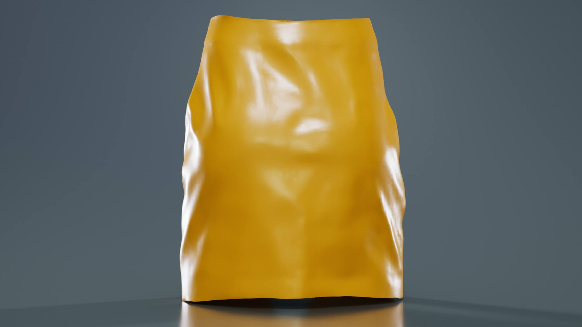 Shiny Pink Skirt - 3D Model by Polygonal Miniatures