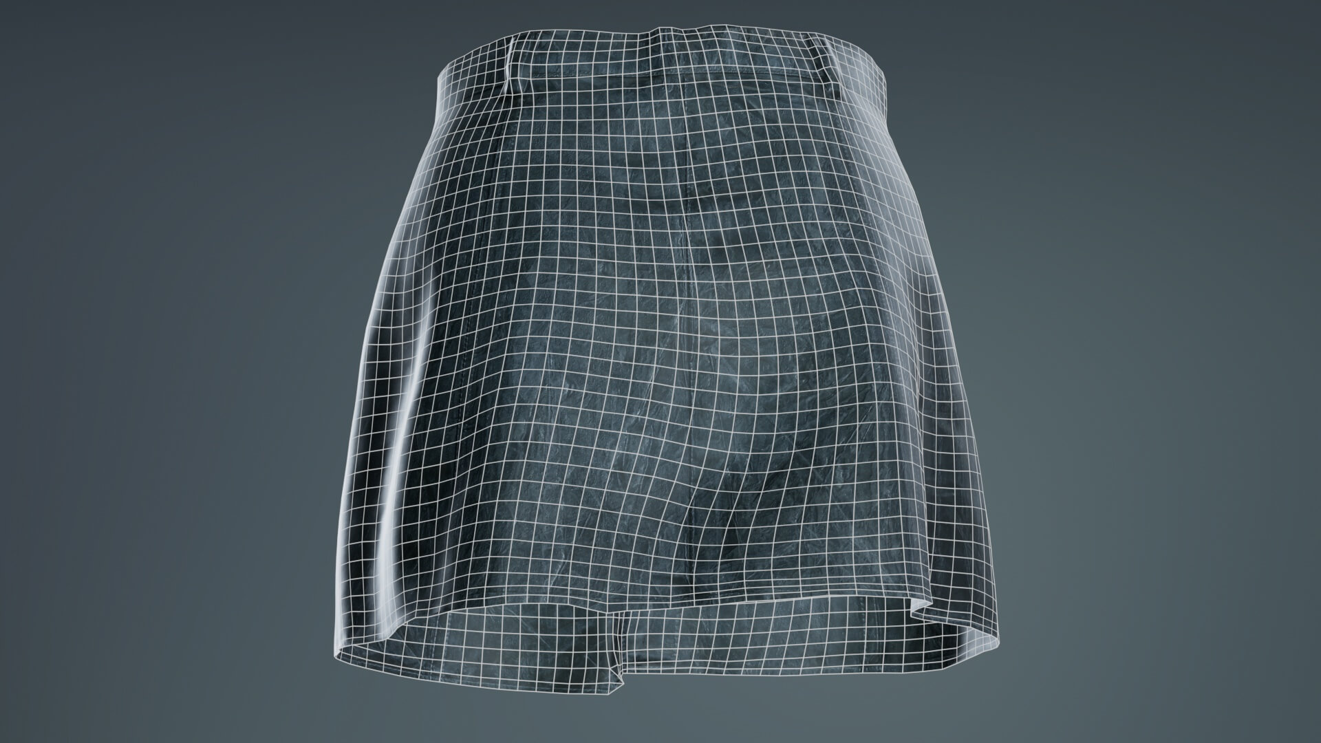 Shiny Skirt - 3D Model by Polygonal Miniatures