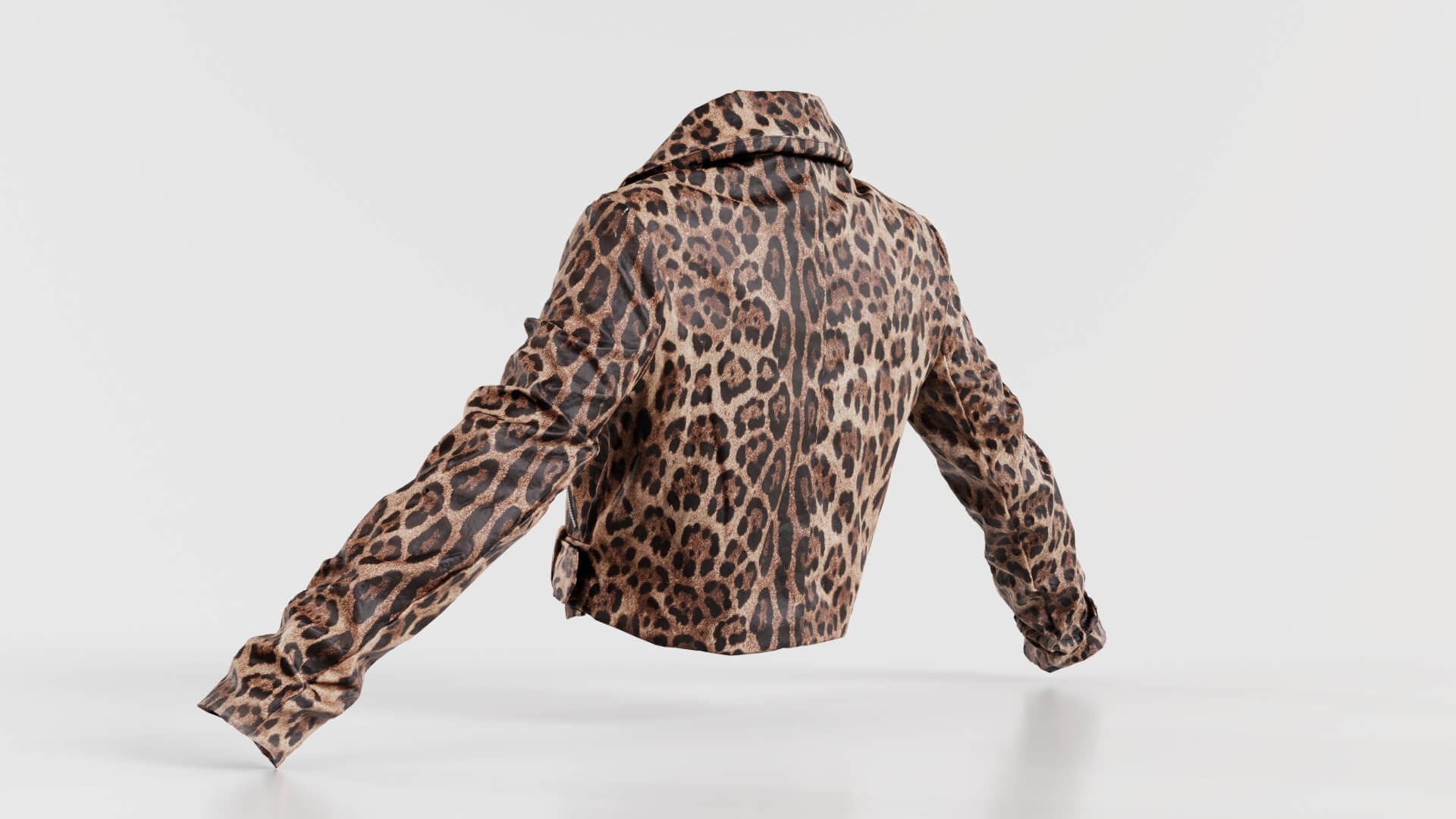 Shiny Tiger Jacket - 3D Model by Polygonal Miniatures
