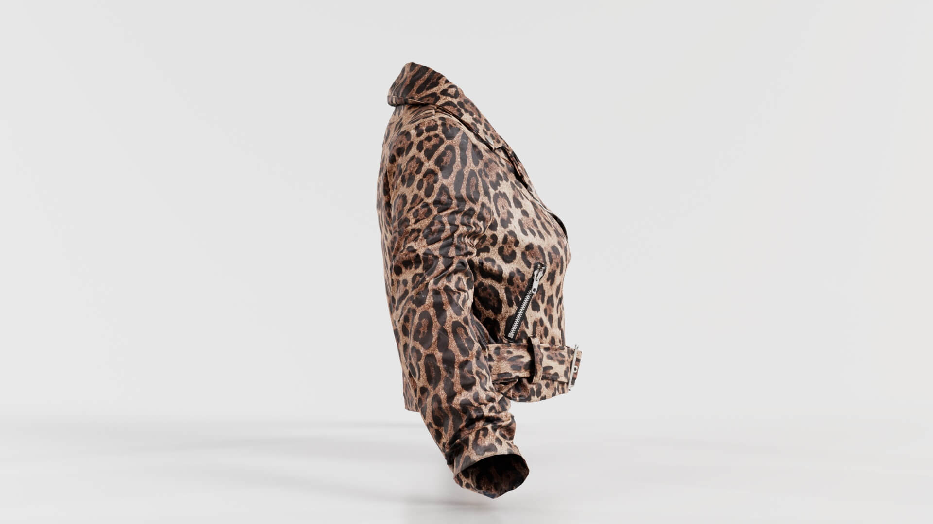 Shiny Tiger Jacket - 3D Model by Polygonal Miniatures