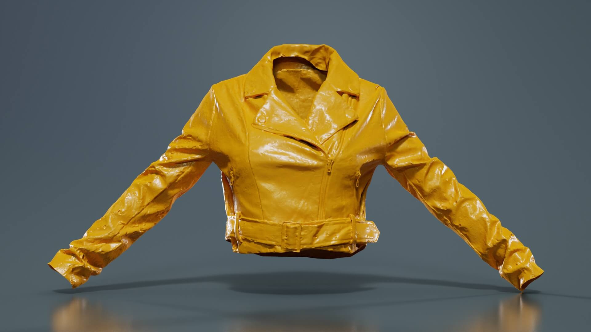 Shiny Tiger Jacket - 3D Model by Polygonal Miniatures