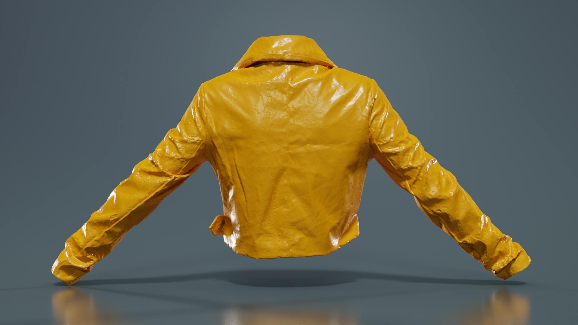 Shiny Tiger Jacket - 3D Model by Polygonal Miniatures