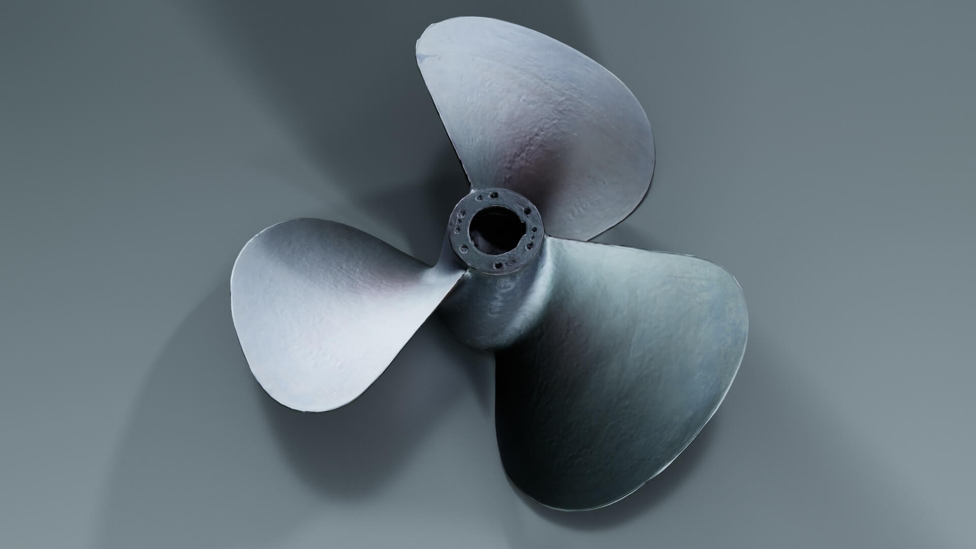 Ship Propellor Screw 01 - 3D Model by Polygonal Miniatures