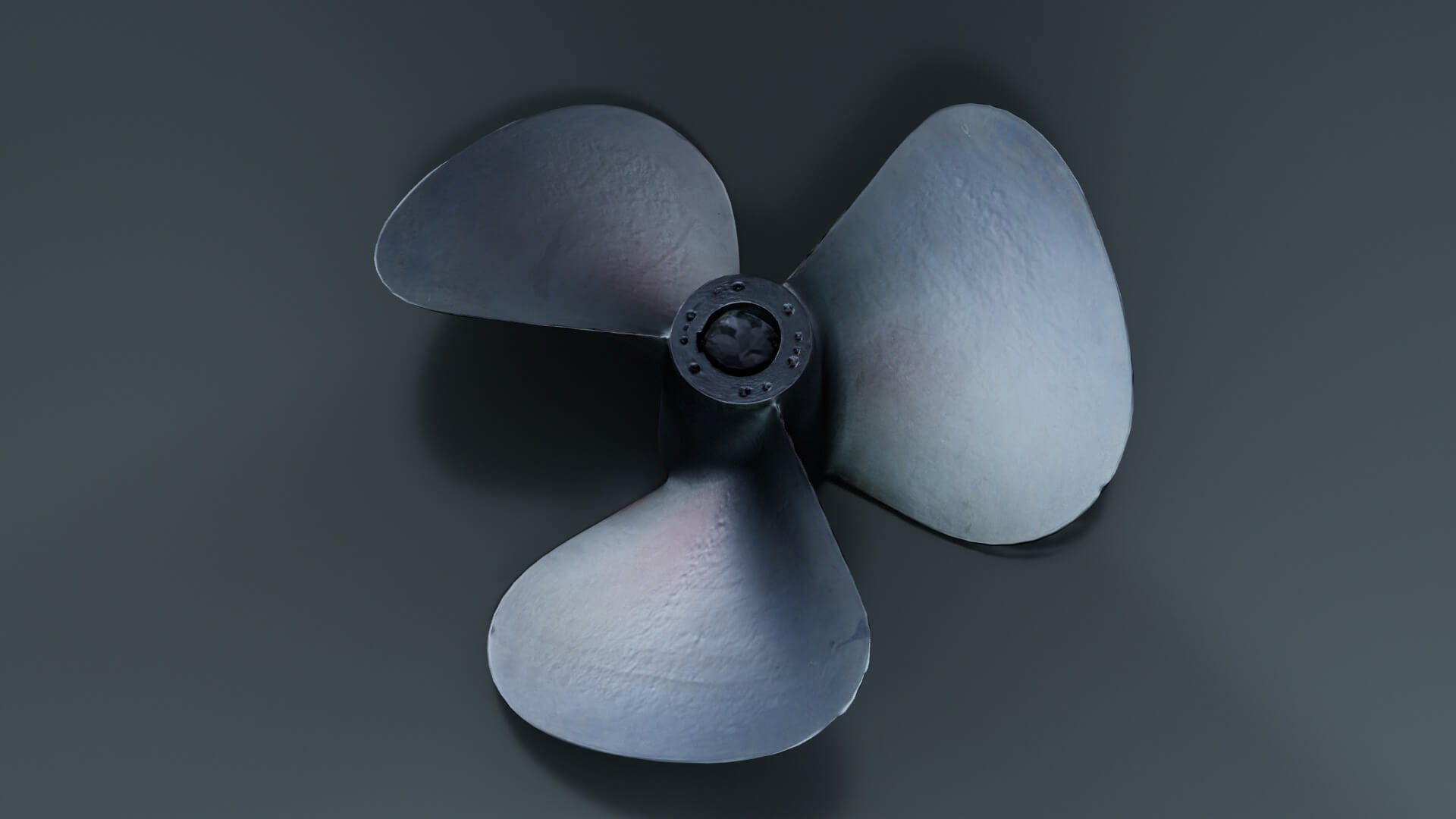 Ship Propellor Screw 01 - 3D Model by Polygonal Miniatures
