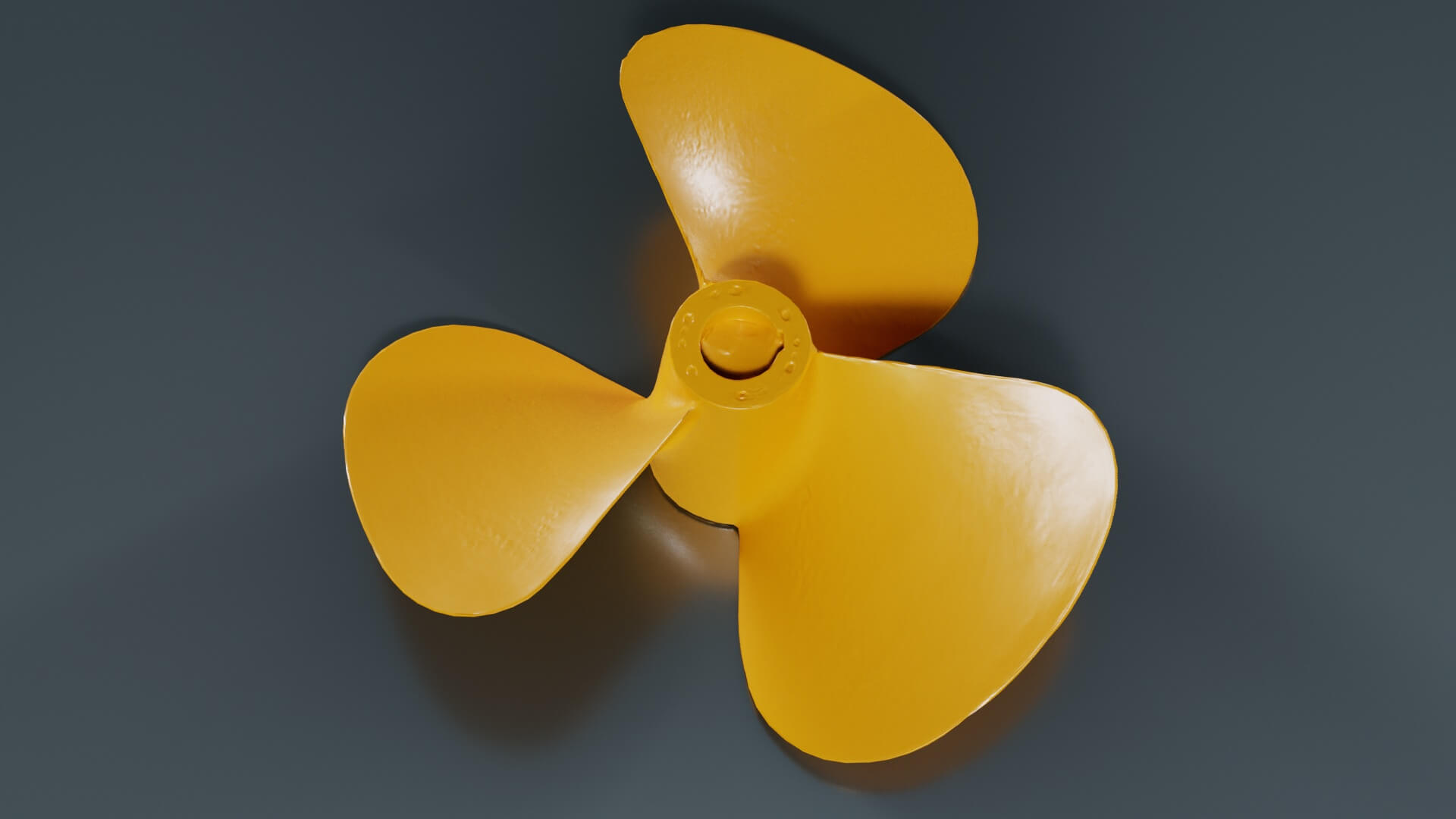 Ship Propellor Screw 01 - 3D Model by Polygonal Miniatures