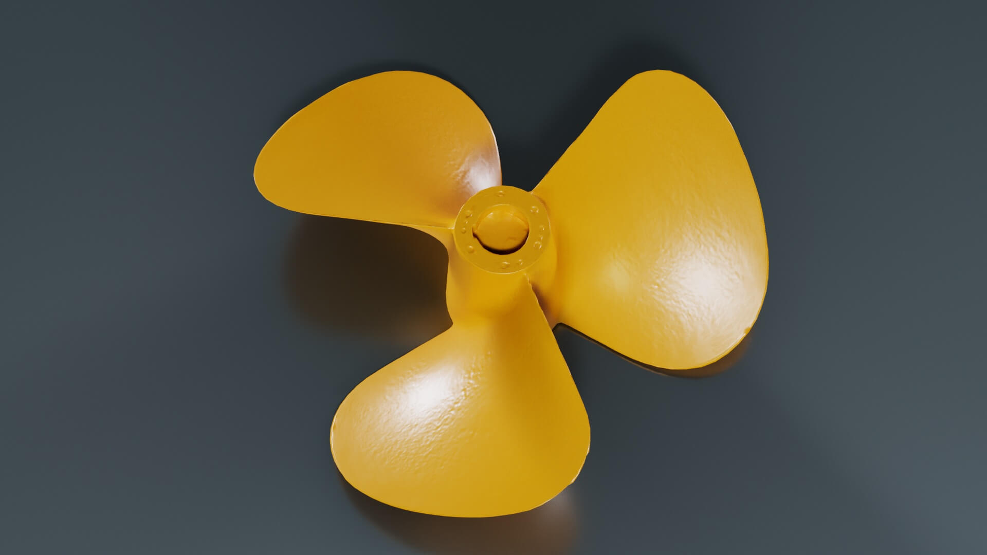 Ship Propellor Screw 01 - 3D Model by Polygonal Miniatures