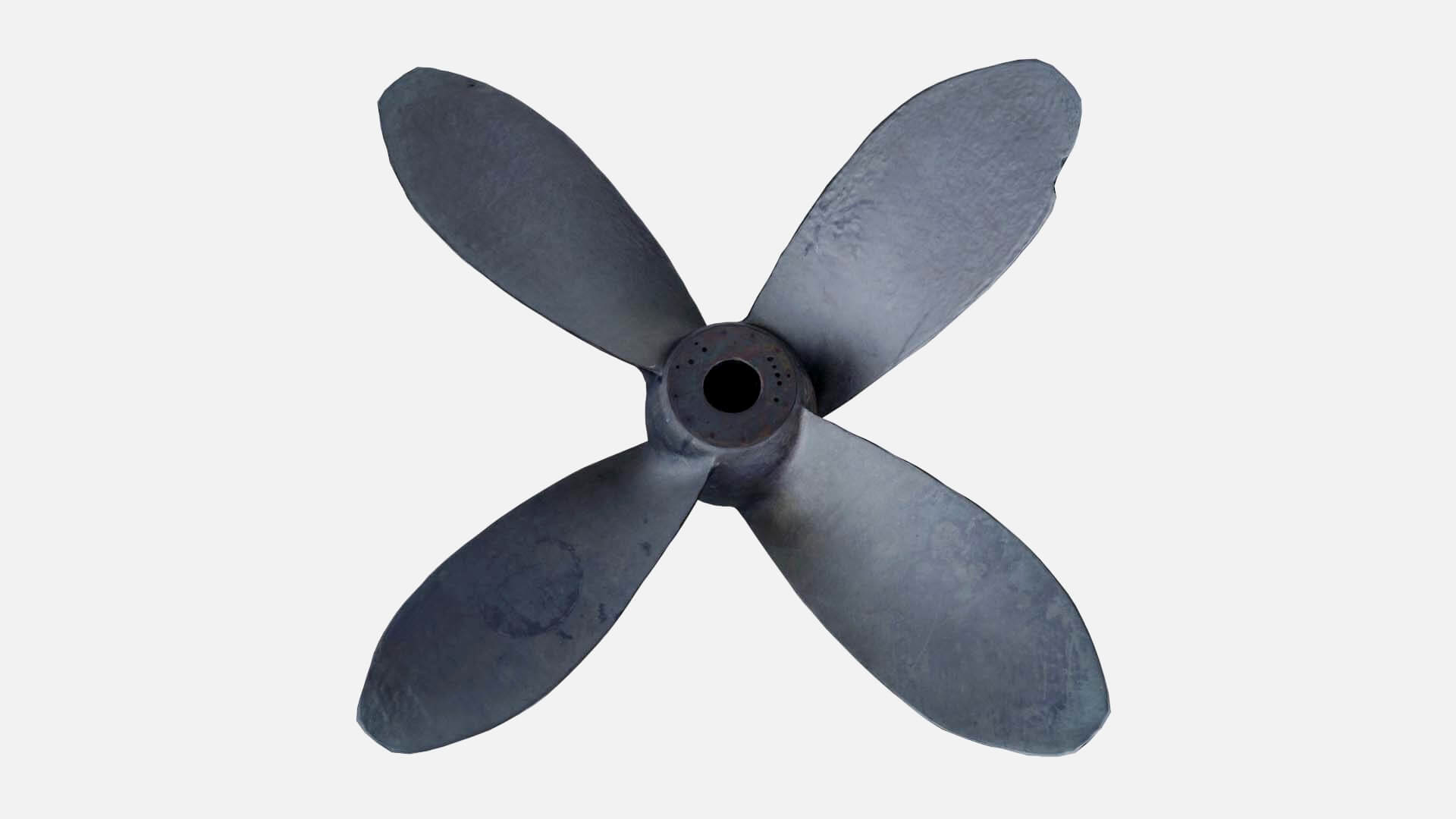 Ship Propellor Screw 02 - 3D Model by Polygonal Miniatures