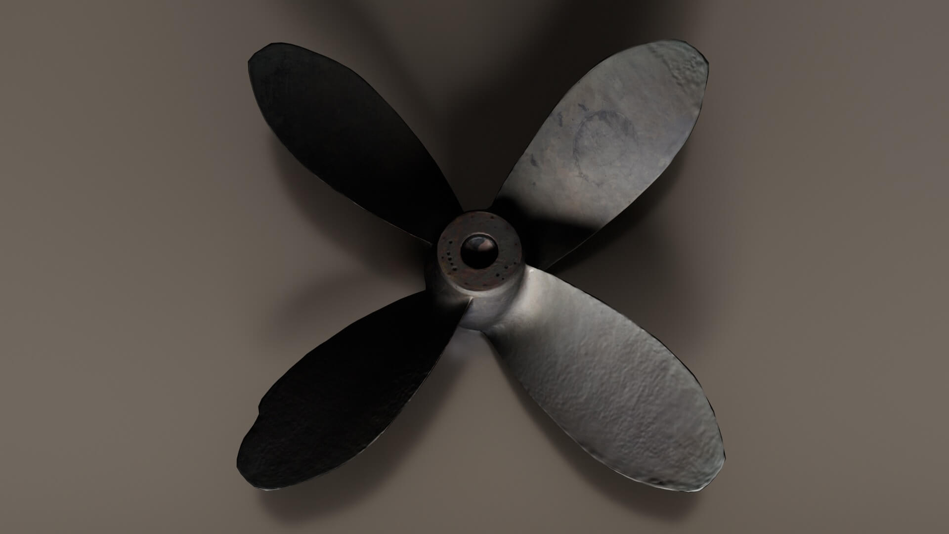 Ship Propellor Screw 02 - 3D Model by Polygonal Miniatures