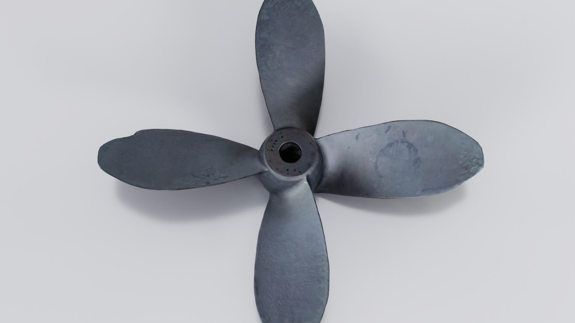 Ship Propellor Screw 02 - 3D Model by Polygonal Miniatures