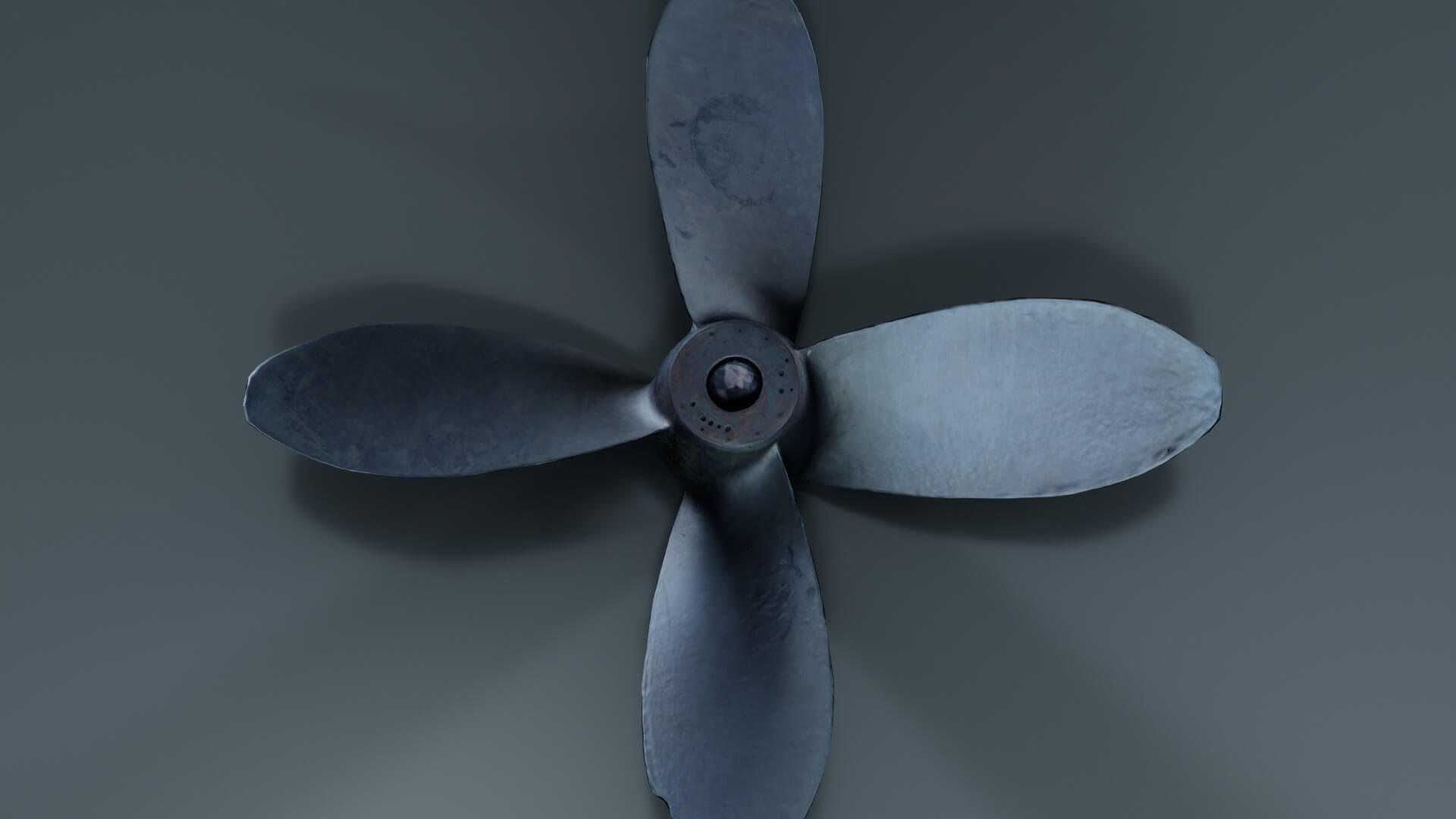 Ship Propellor Screw 02 - 3D Model by Polygonal Miniatures