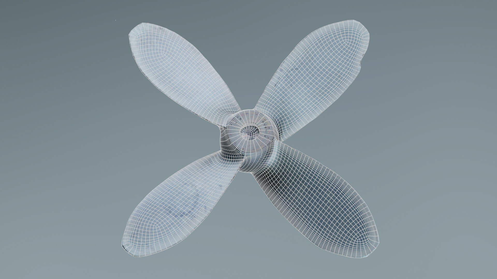 Ship Propellor Screw 02 - 3D Model by Polygonal Miniatures