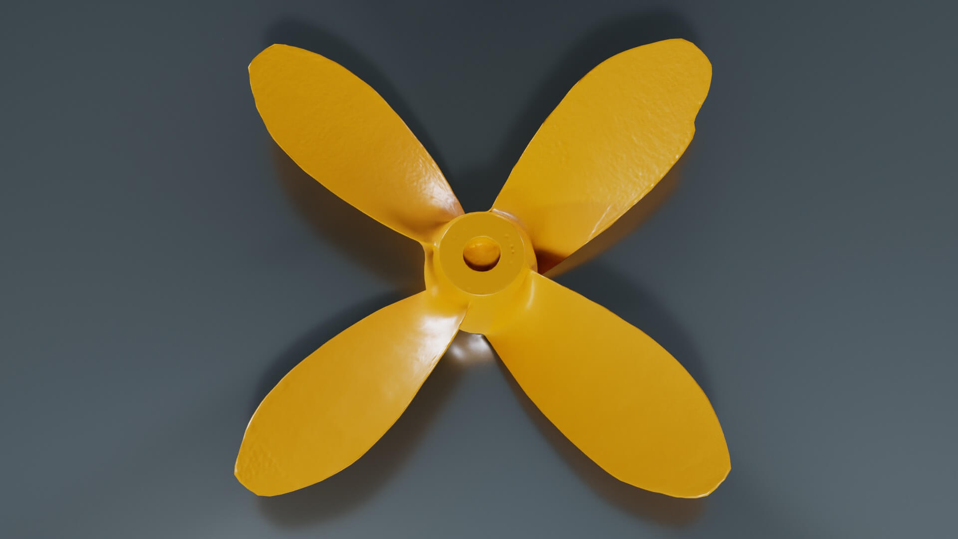 Ship Propellor Screw 02 - 3D Model by Polygonal Miniatures