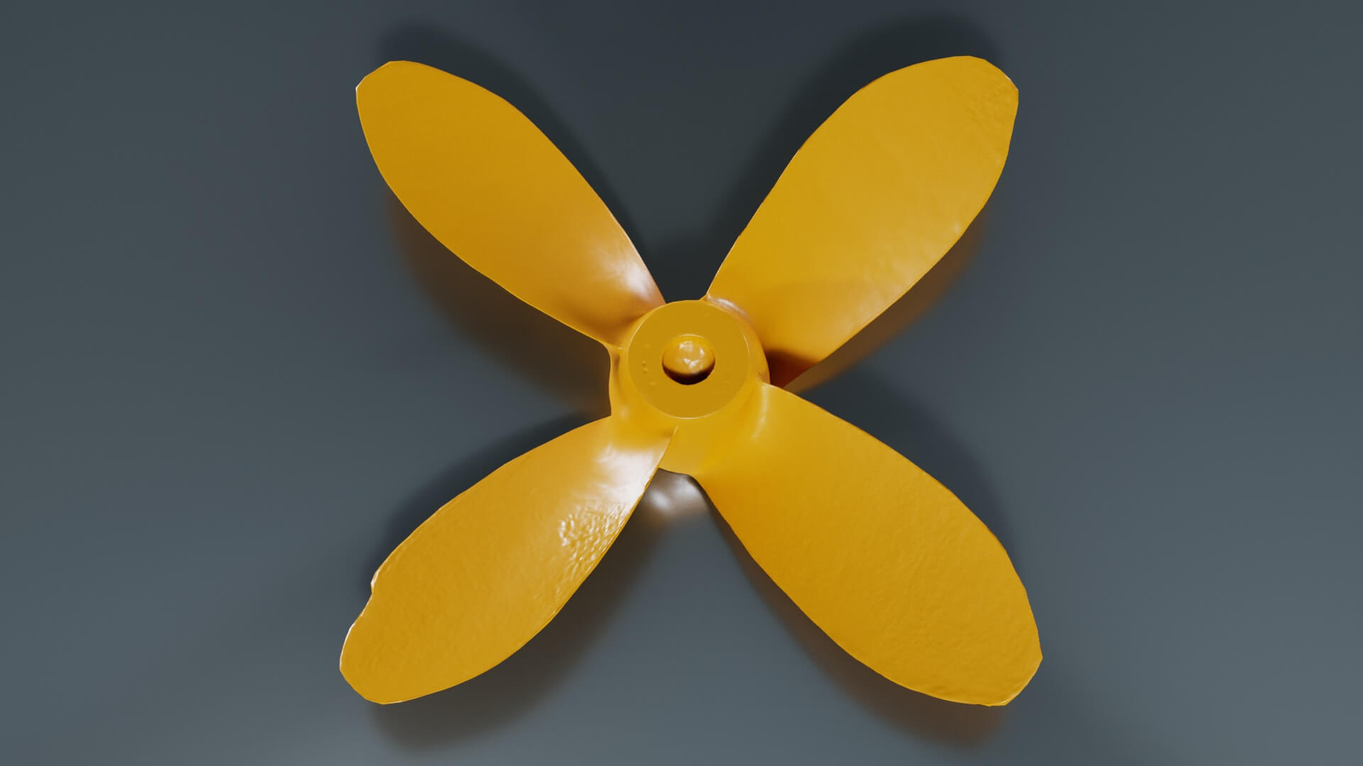 Ship Propellor Screw 02 - 3D Model by Polygonal Miniatures