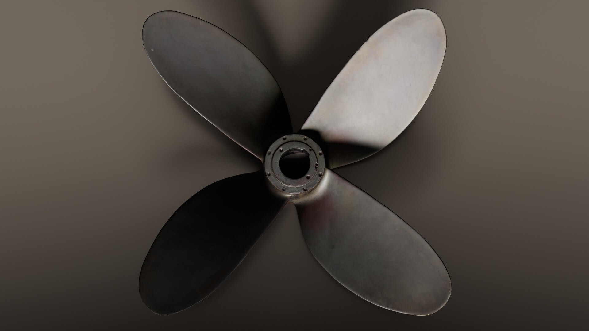 Ship Propellor Screw 03 - 3D Model by Polygonal Miniatures