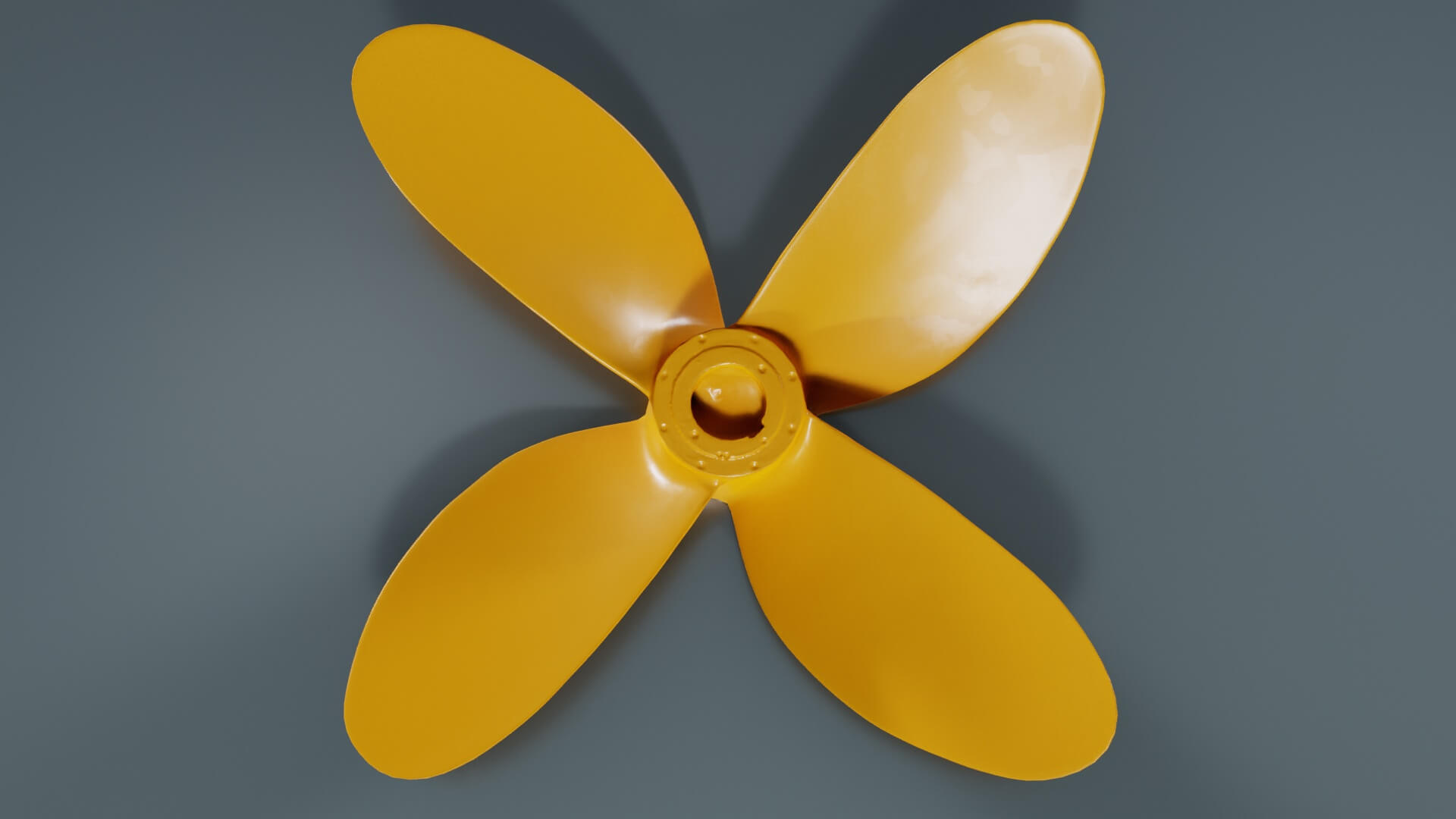 Ship Propellor Screw 03 - 3D Model by Polygonal Miniatures