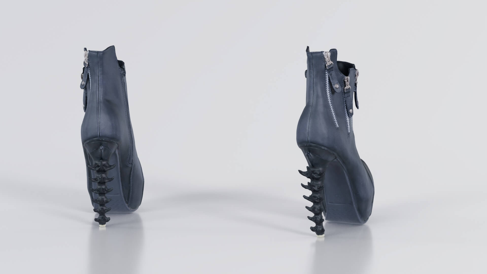 Skeleton Heels - 3D Model by Polygonal Miniatures