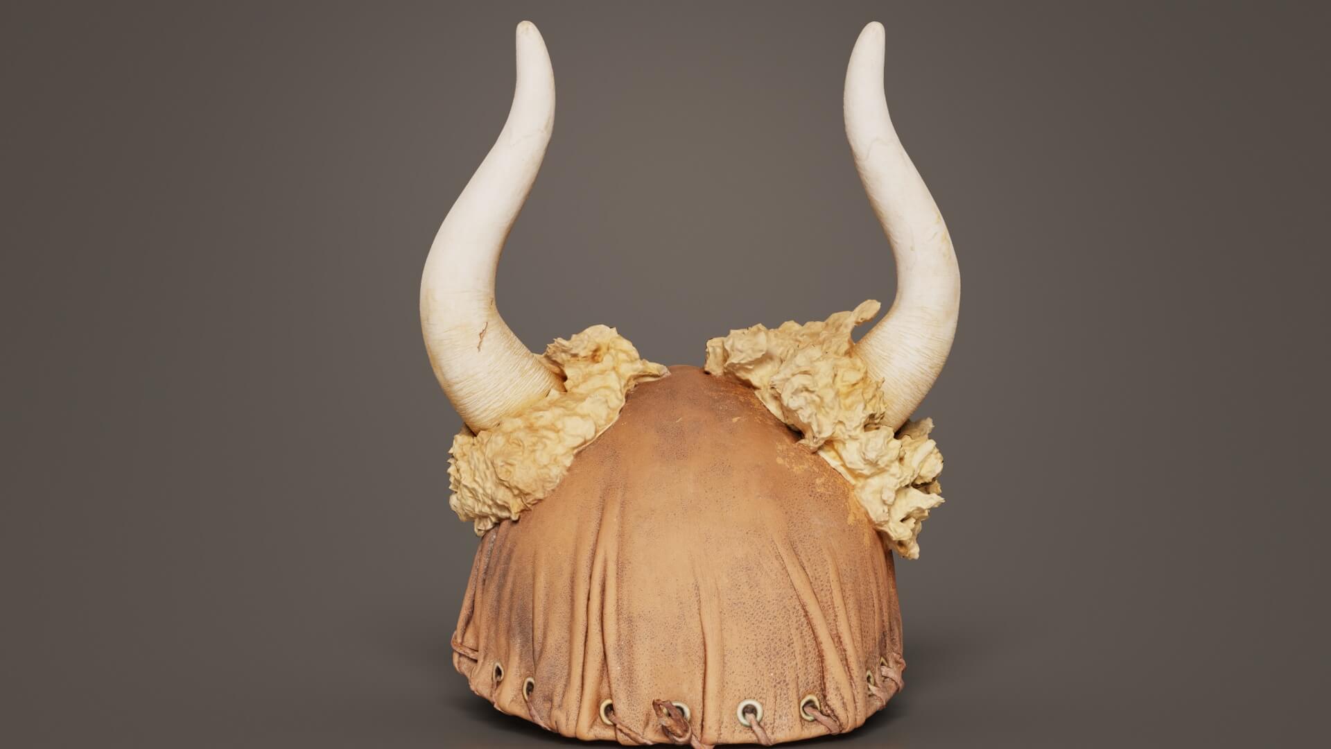 Skin Horn Hat - 3D Model by Polygonal Miniatures