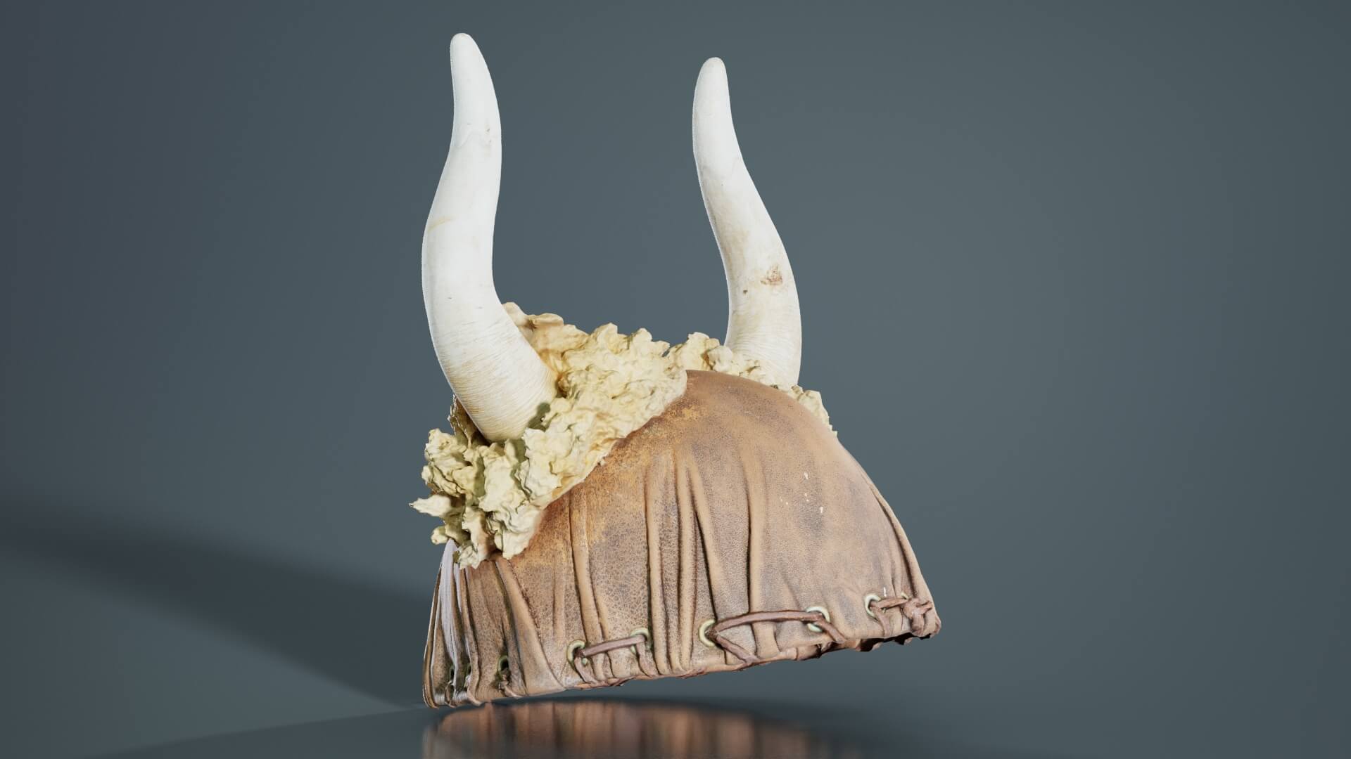 Skin Horn Hat - 3D Model by Polygonal Miniatures