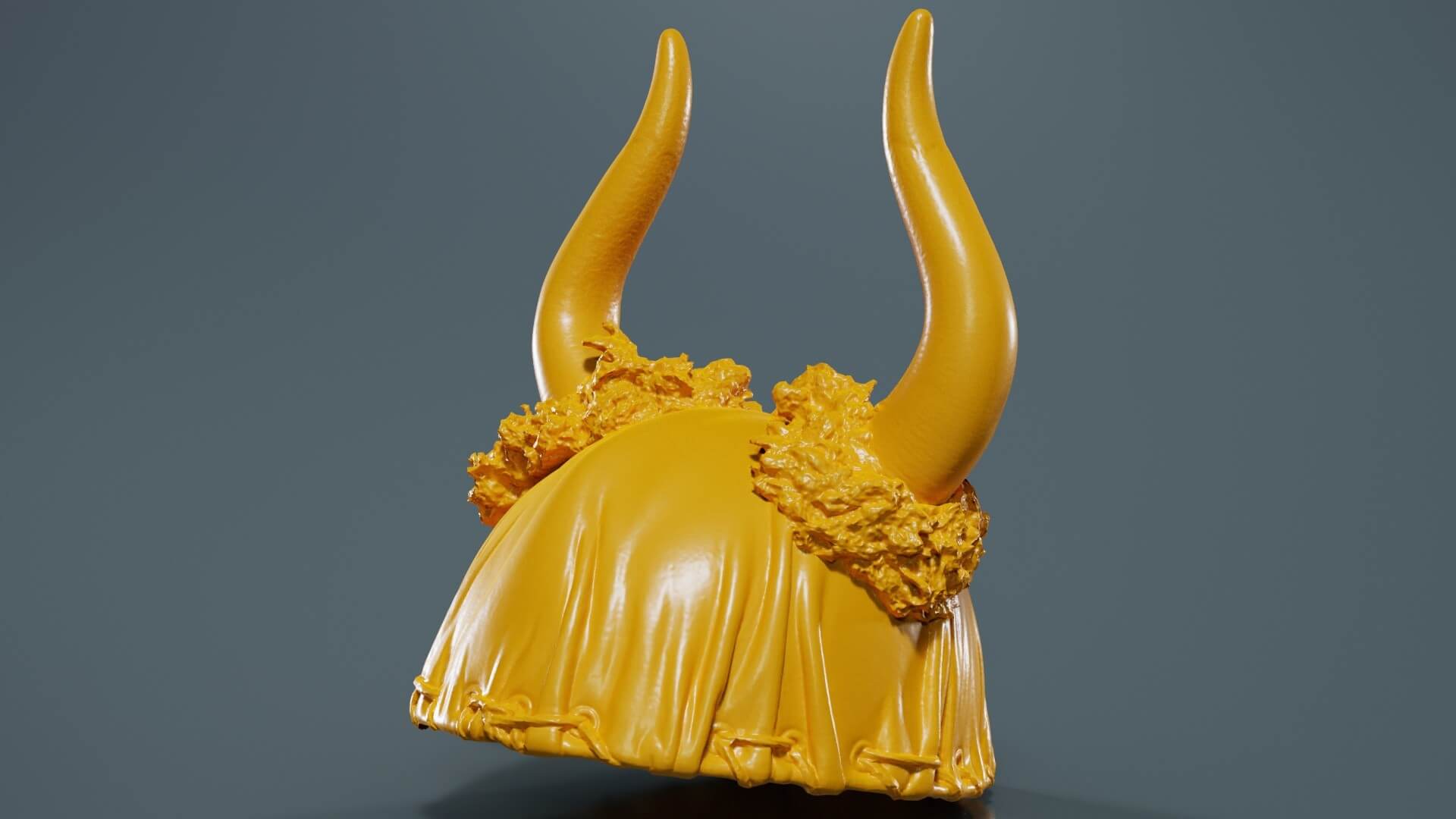 Skin Horn Hat - 3D Model by Polygonal Miniatures