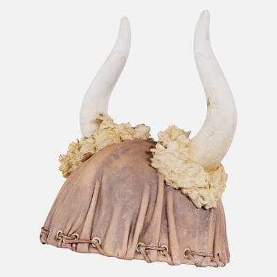 Skin Horn Hat - 3D Model by Polygonal Miniatures