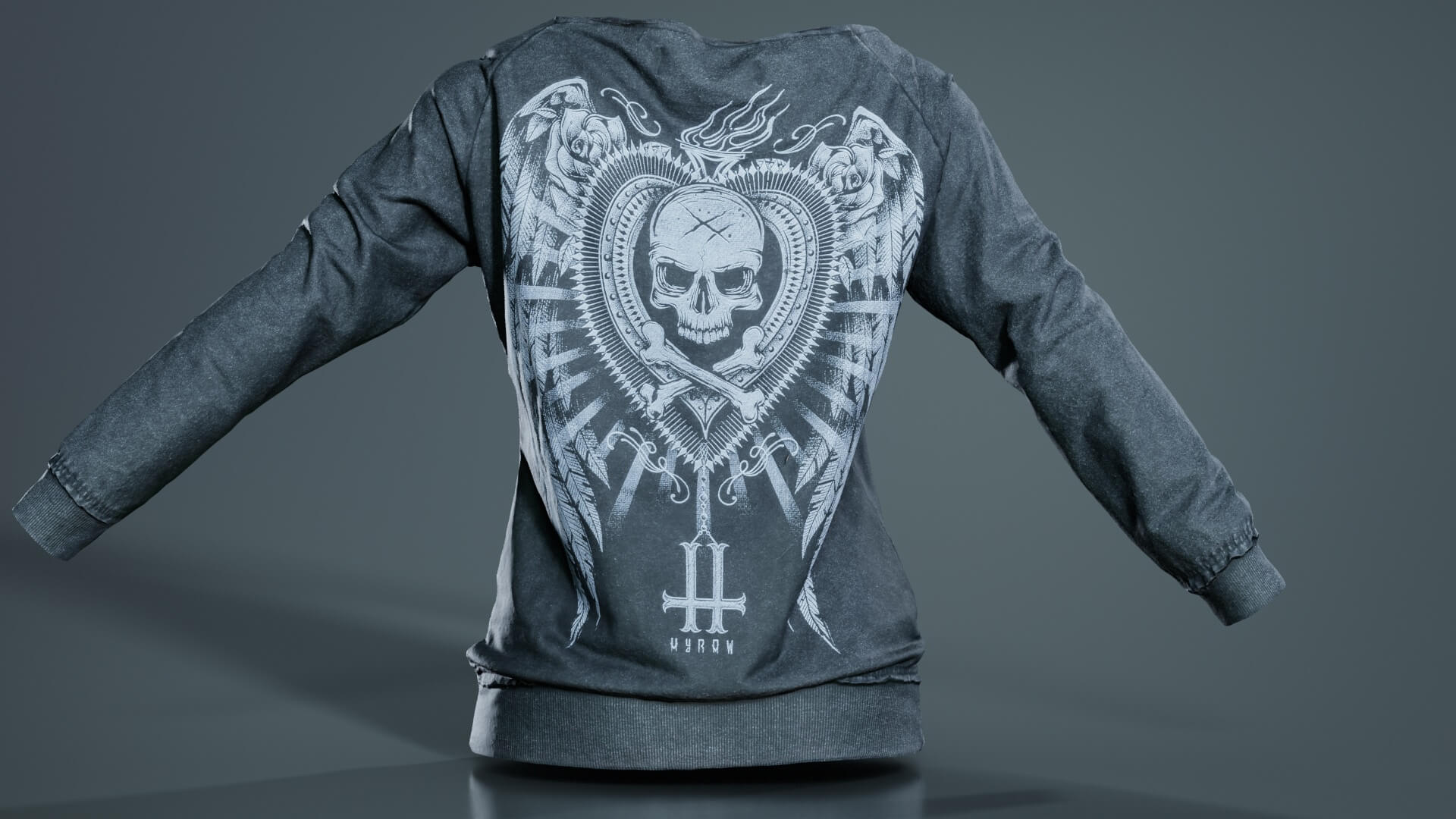 Skull Pull - 3D Model by Polygonal Miniatures