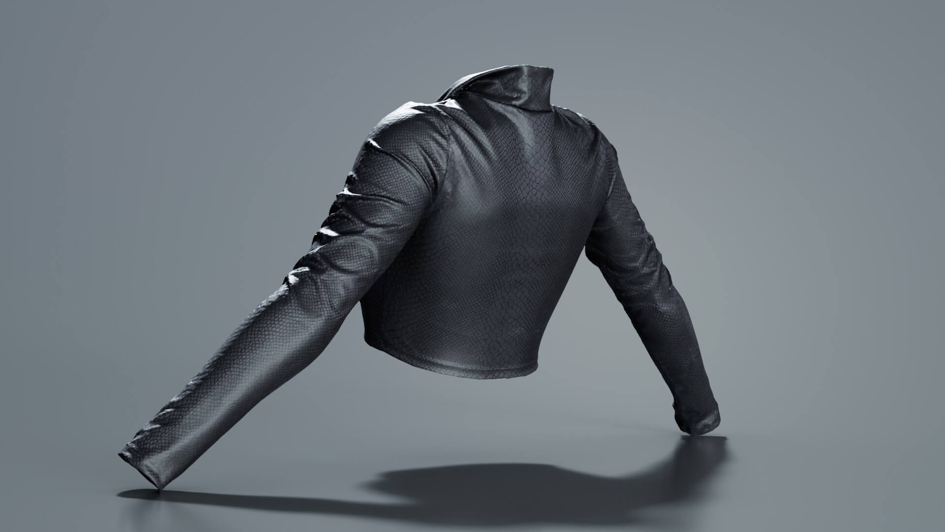 Snake Scales Top - 3D Model by Polygonal Miniatures