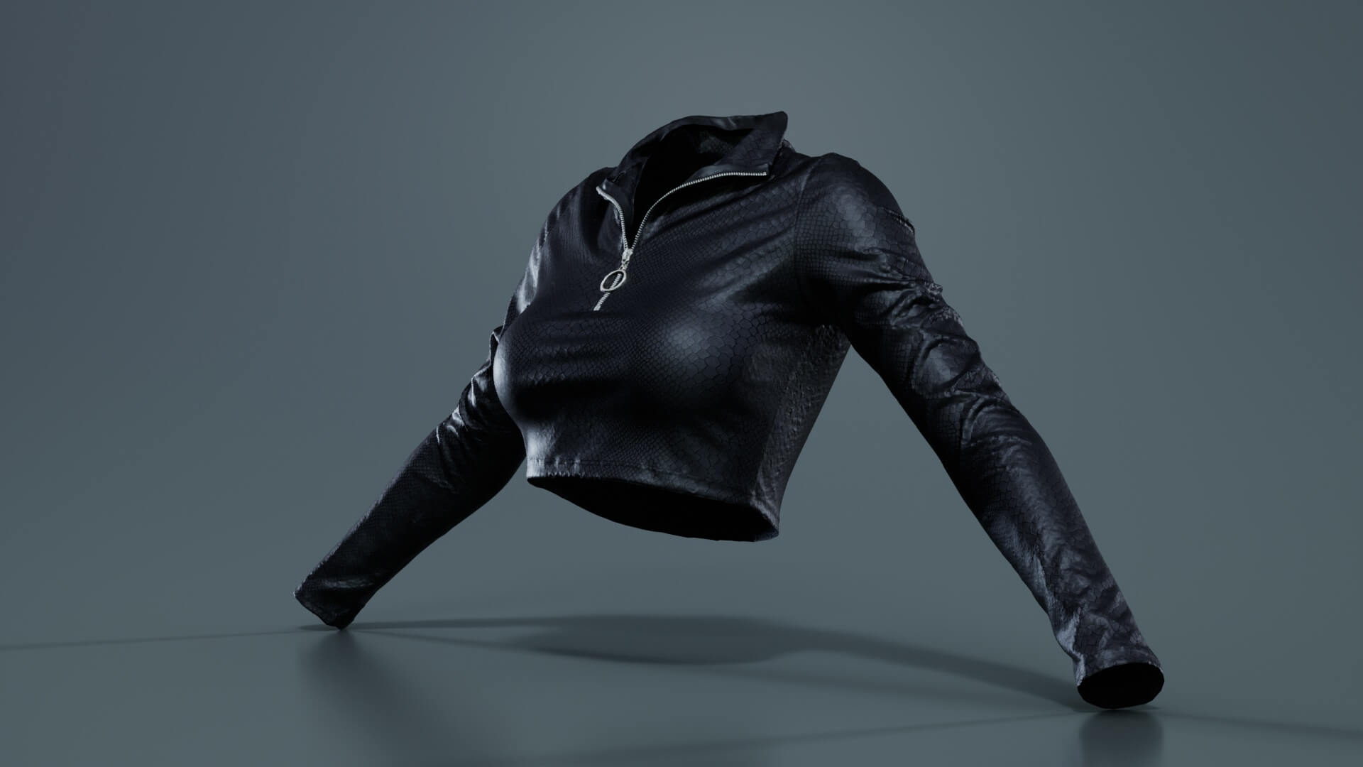 Snake Scales Top - 3D Model by Polygonal Miniatures