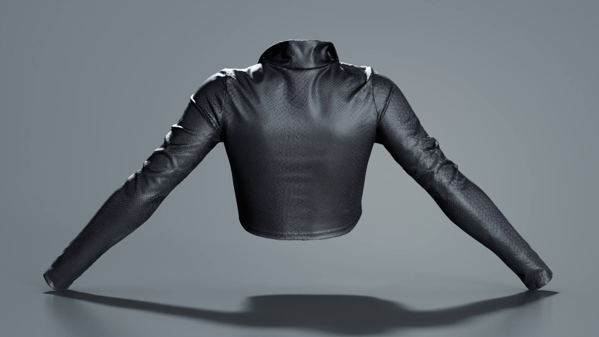 Snake Scales Top - 3D Model by Polygonal Miniatures