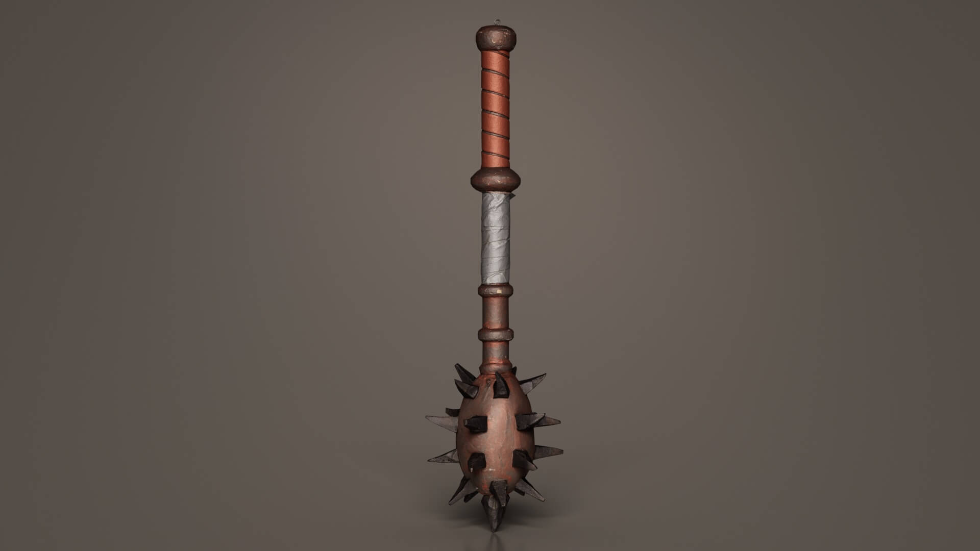 Spiky Club - 3D Model by Polygonal Miniatures