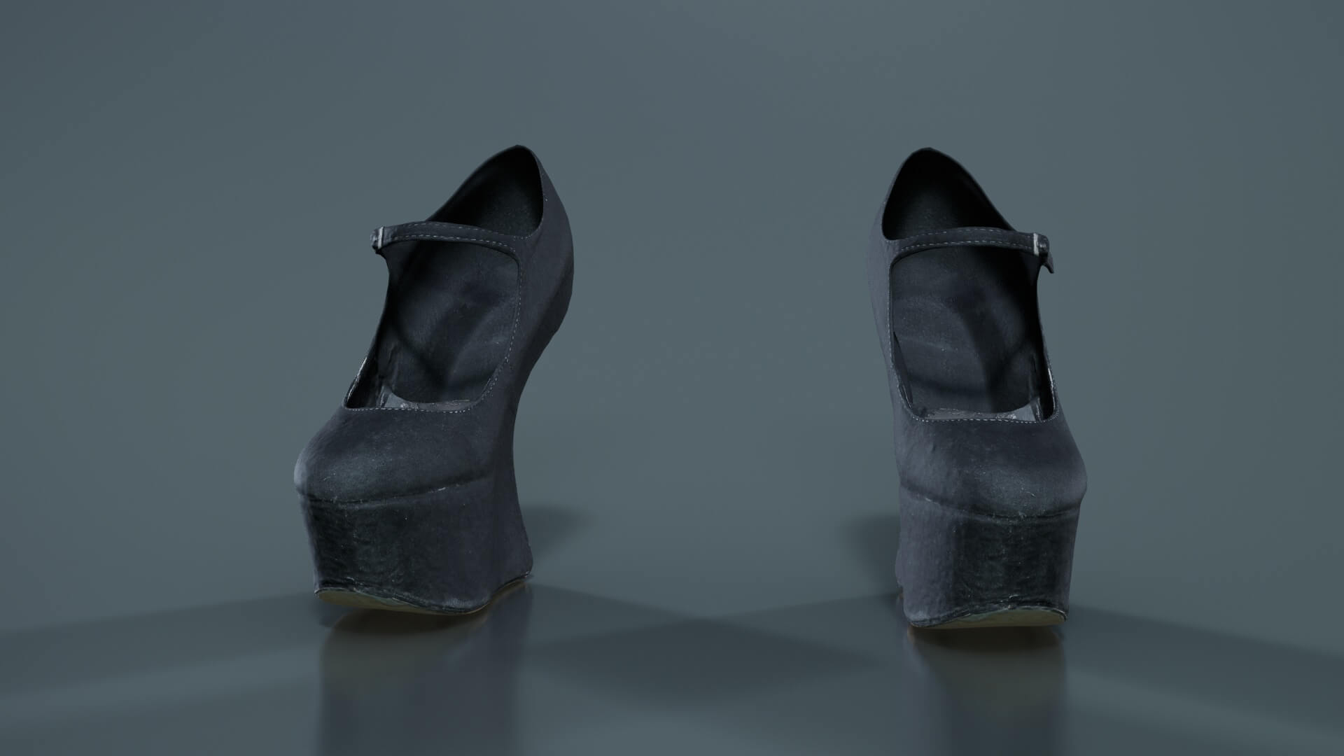 Spiky Wedges - 3D Model by Polygonal Miniatures