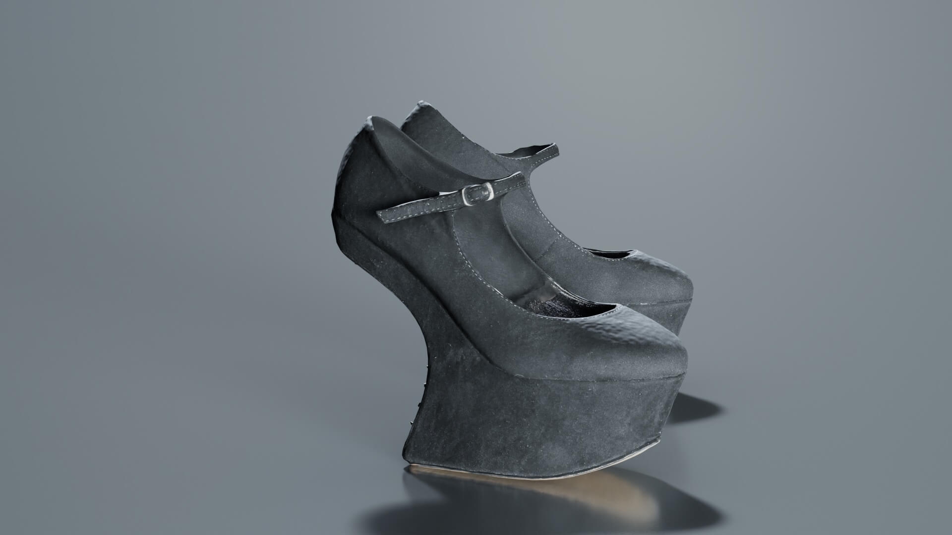 Spiky Wedges - 3D Model by Polygonal Miniatures