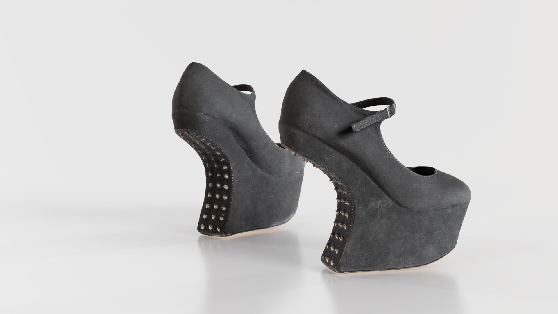 Spiky Wedges - 3D Model by Polygonal Miniatures