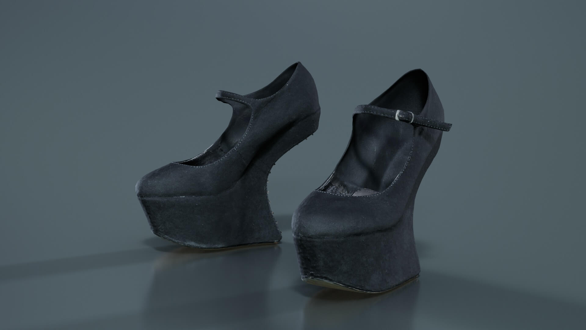 Spiky Wedges - 3D Model by Polygonal Miniatures