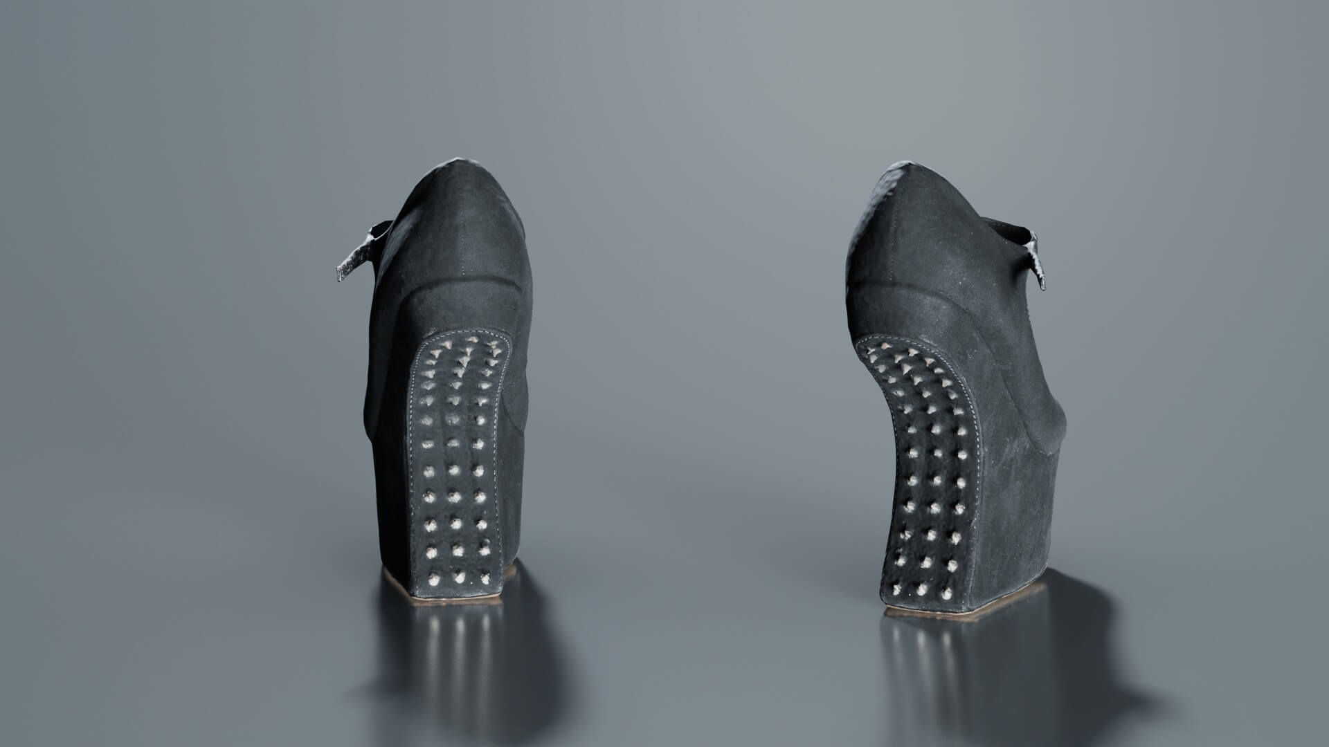Spiky Wedges - 3D Model by Polygonal Miniatures